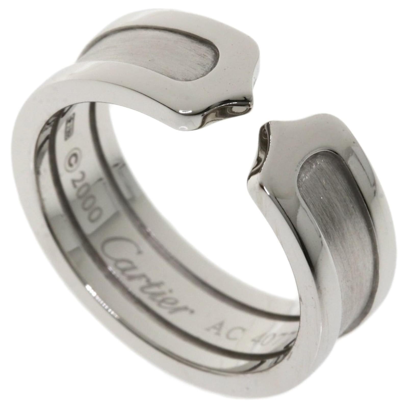 Cartier C2 Silvery White gold ref.JC673241 (Sold) - Joli Closet