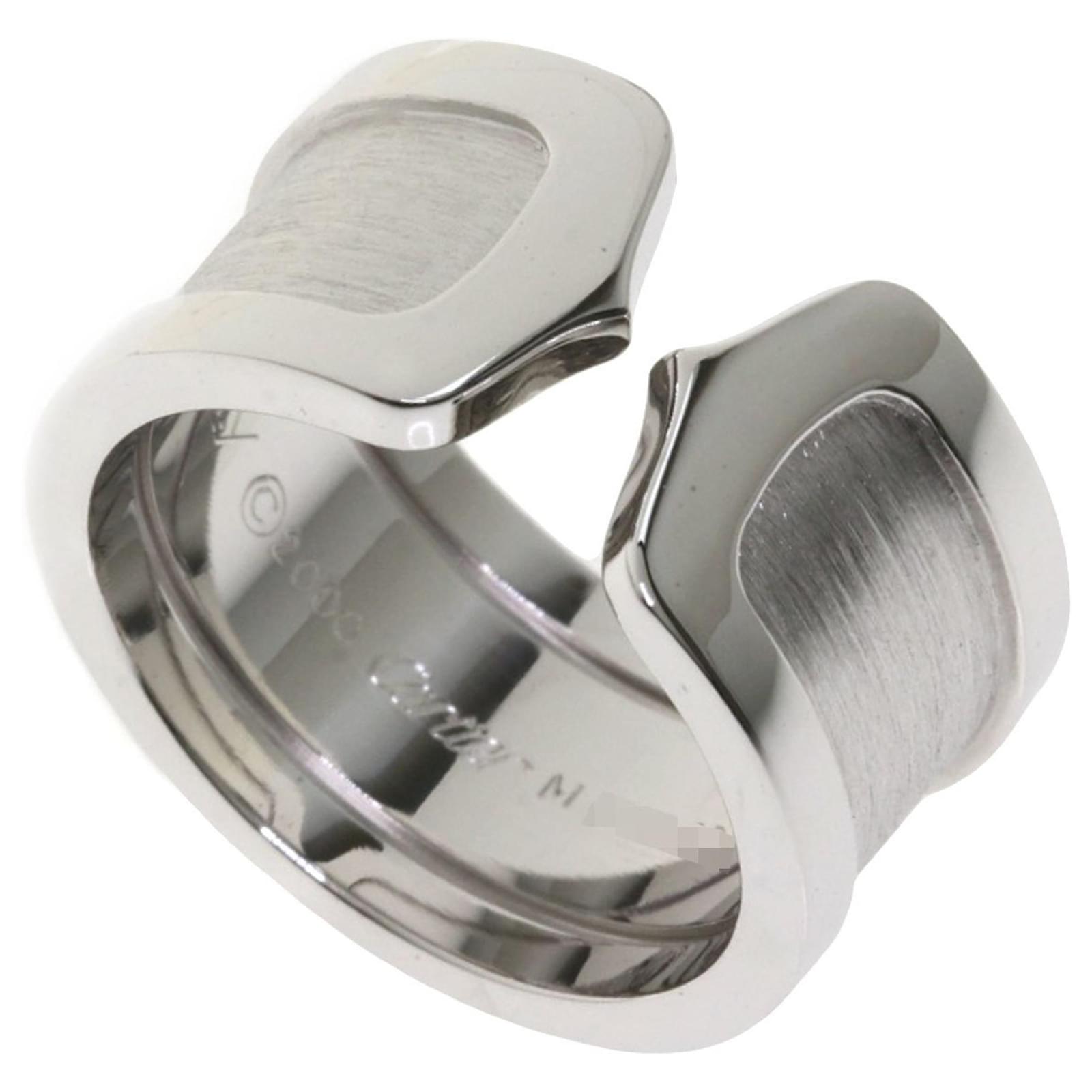 Cartier C2 Silvery White gold ref.674728 - Joli Closet