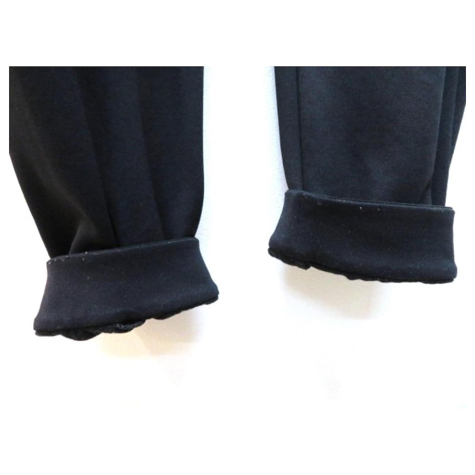 *Versace Pants Greca Border Gym Sweatpants Men's Black Nylon ref.675313 ...