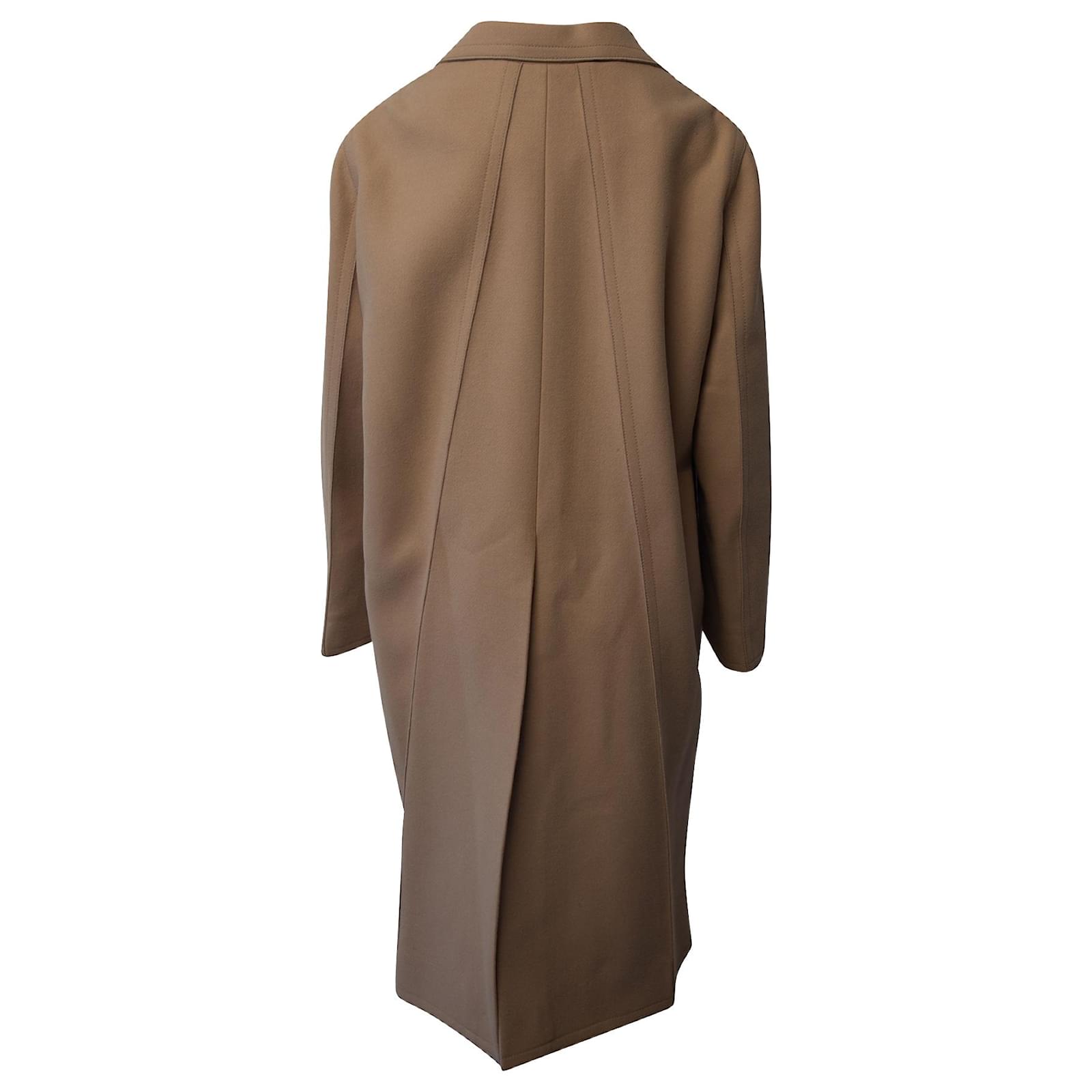 Nina Ricci Long Jacket in Beige Laine Wool ref.676190 - Joli Closet