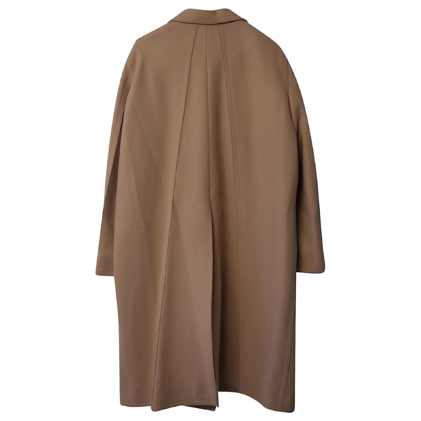 Nina Ricci Long Jacket in Beige Laine Wool ref.676190 - Joli Closet