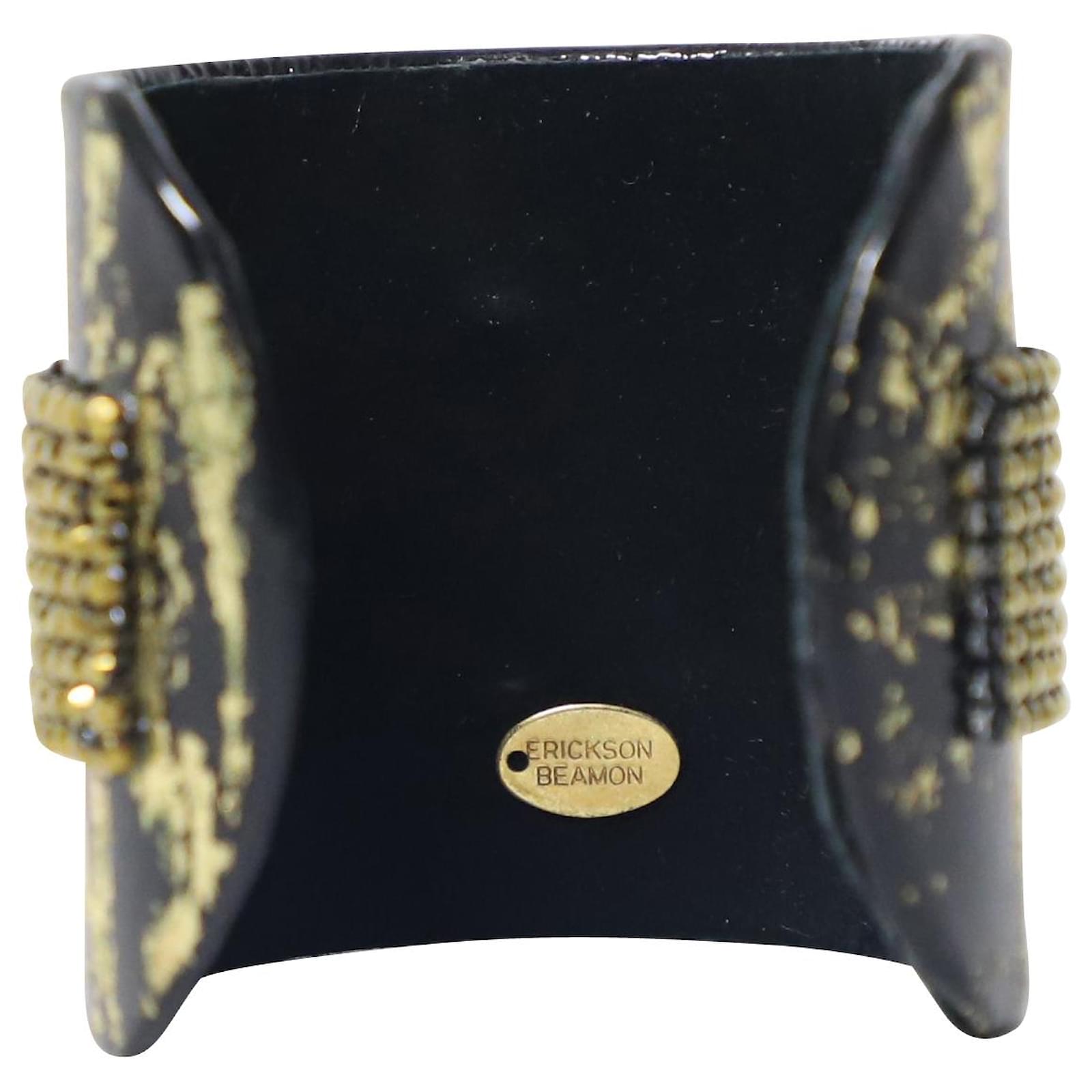 Erickson Beamon Studded Bangle Bracelet in Gold Beads Golden ref.677432 ...