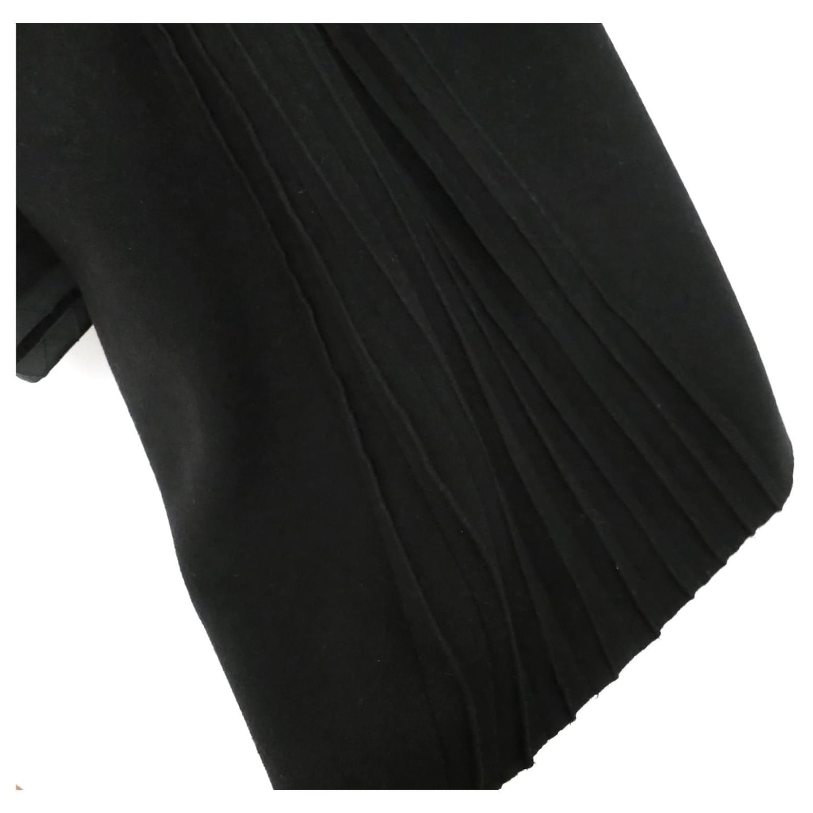La Perla Vintage Wool & Cashmere Military Coat Black ref.678478 - Joli ...