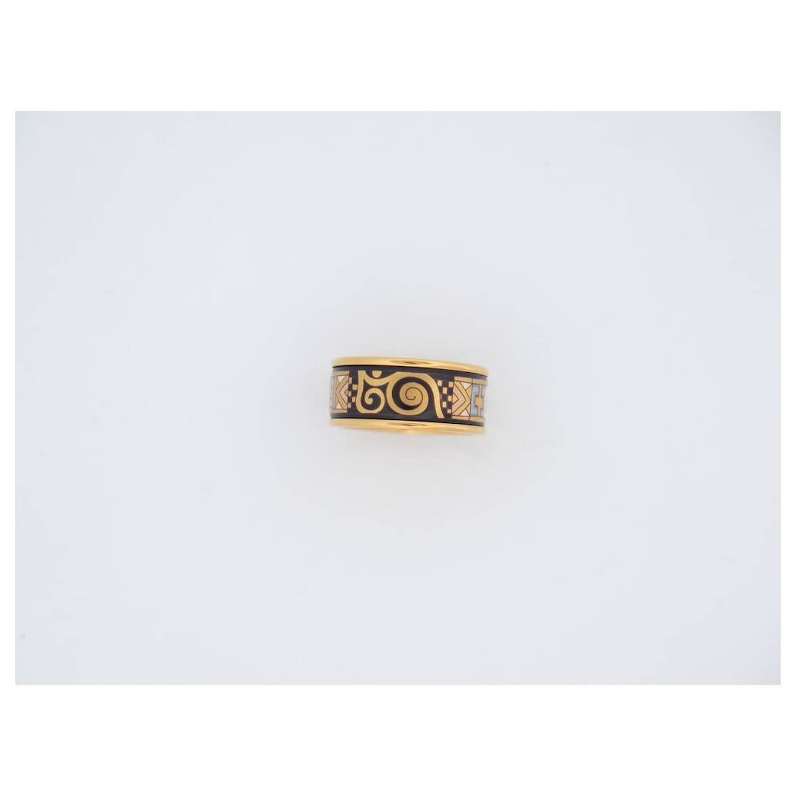 Autre Marque NEW MICHAELA FREY FREYWILLE MISS SIZE RING 50 ENAMEL GOLD ...