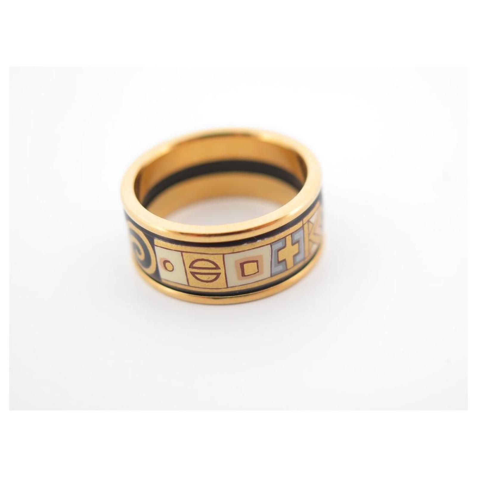 Autre Marque NEW MICHAELA FREY FREYWILLE MISS SIZE RING 50 ENAMEL GOLD ...