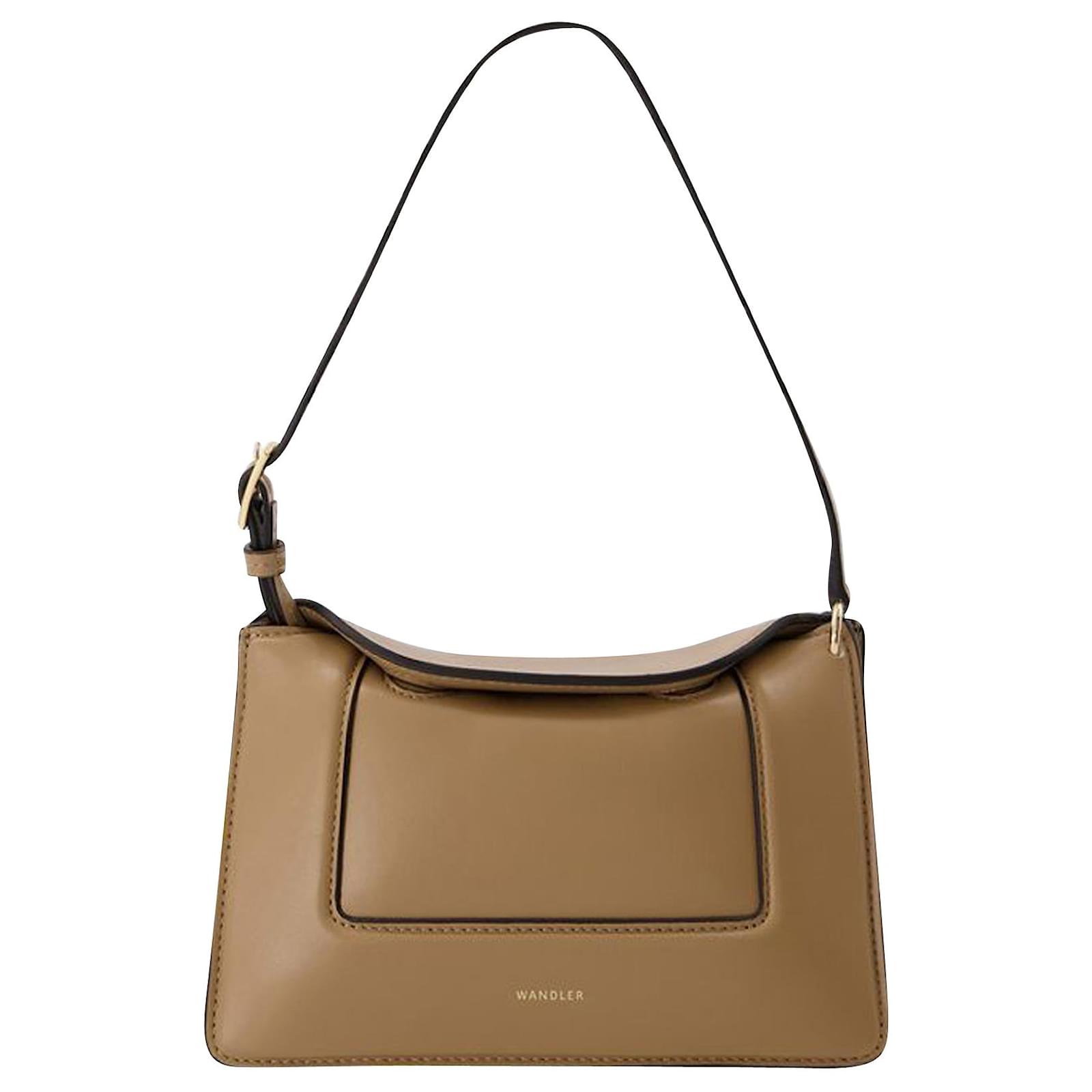 Wandler Penelope Micro Bag in Beige Leather ref.678973 - Joli Closet