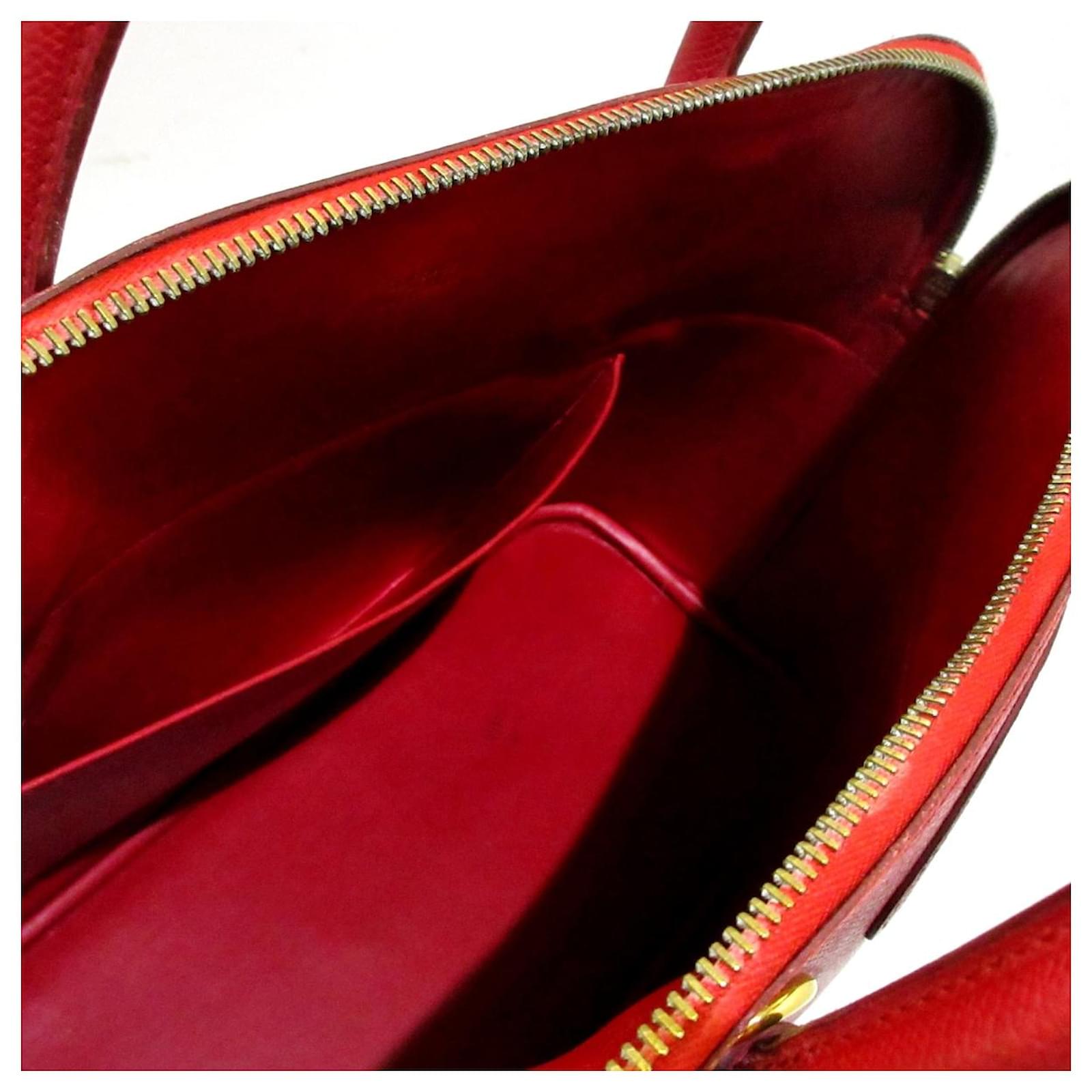 Hermès Hermes Bolide Red Leather ref.679895 - Joli Closet