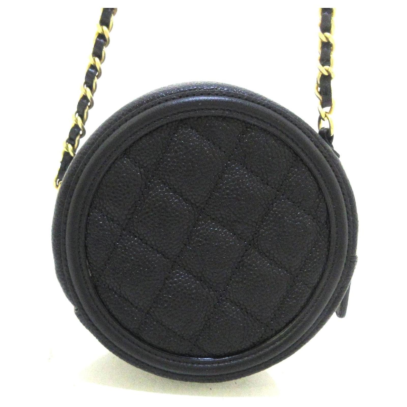 Chanel Matrasse Black Leather ref.680008 - Joli Closet