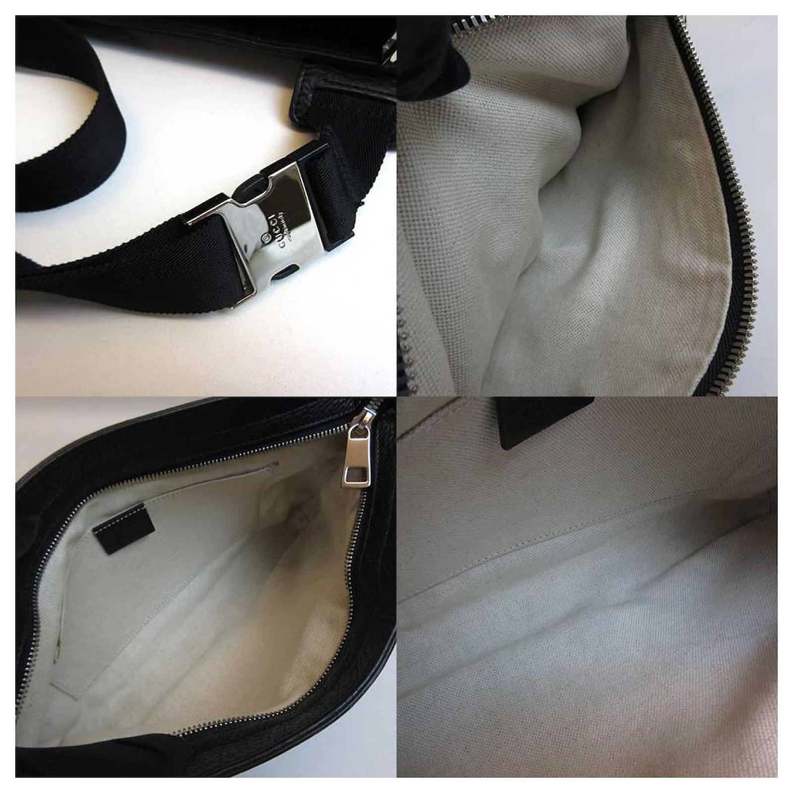 Gucci Bag Soho Interlocking G Body Bag Black Leather ref.680272 - Joli ...