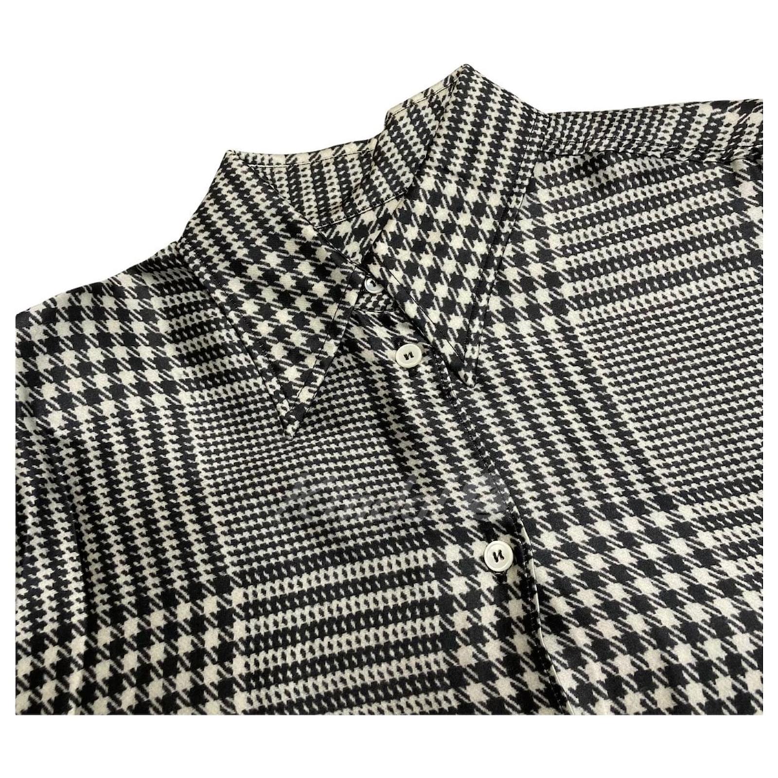 Maison Martin Margiela * mm6 Maison Margiela Chemise en rayonne décalée ...