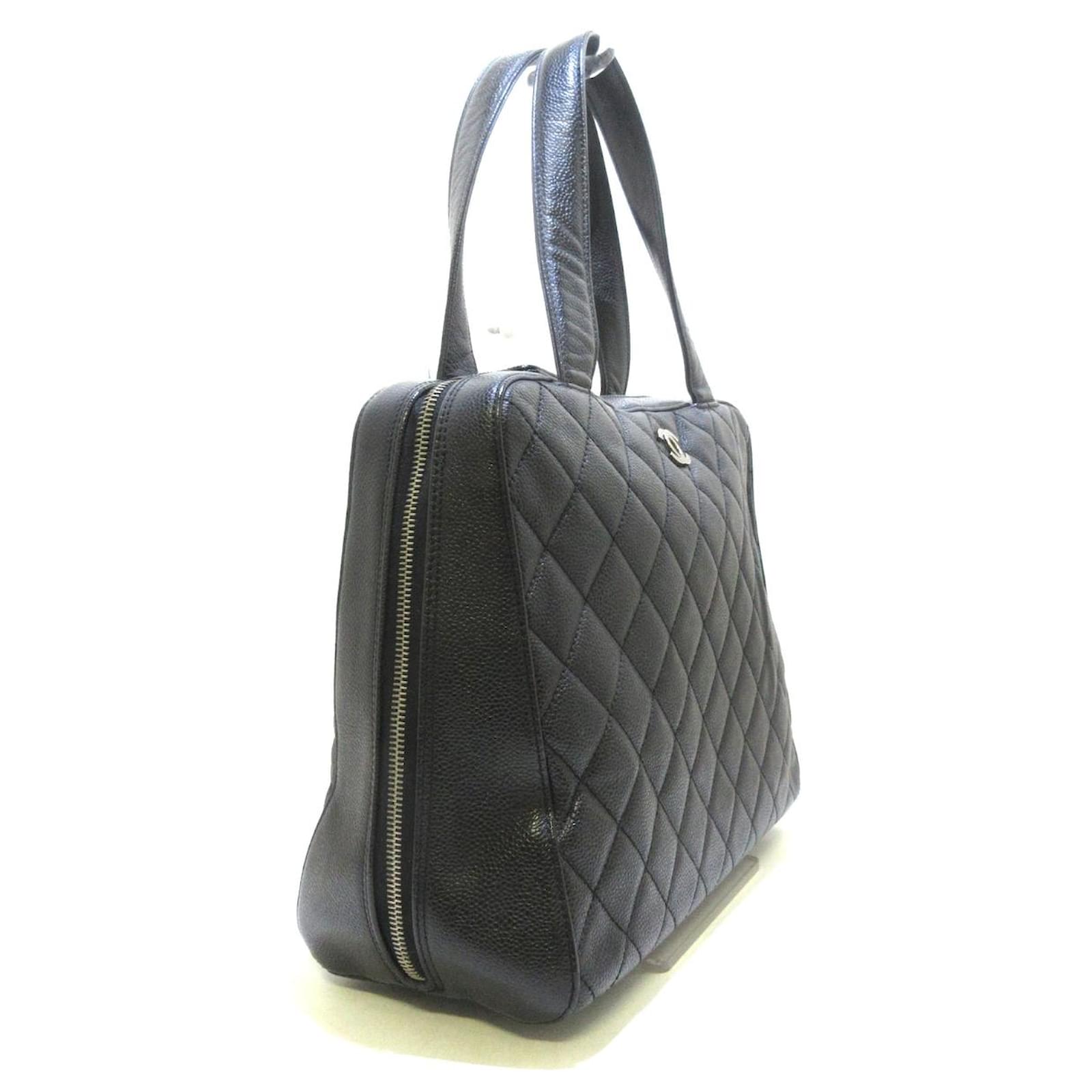 Chanel Matrasse Black Leather ref.681181 - Joli Closet
