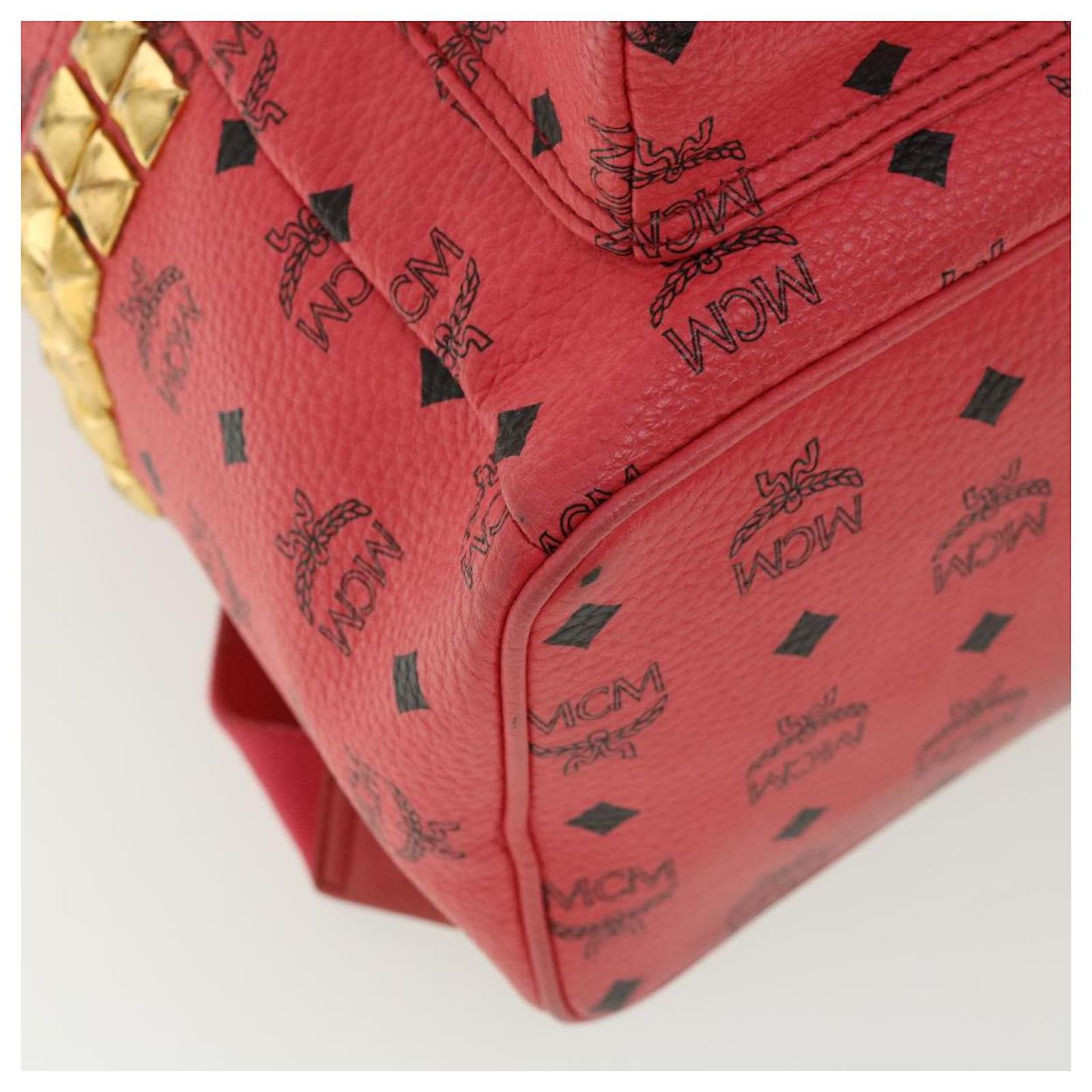 MCM Visetos Pink Leinwand ref.681359 - Joli Closet