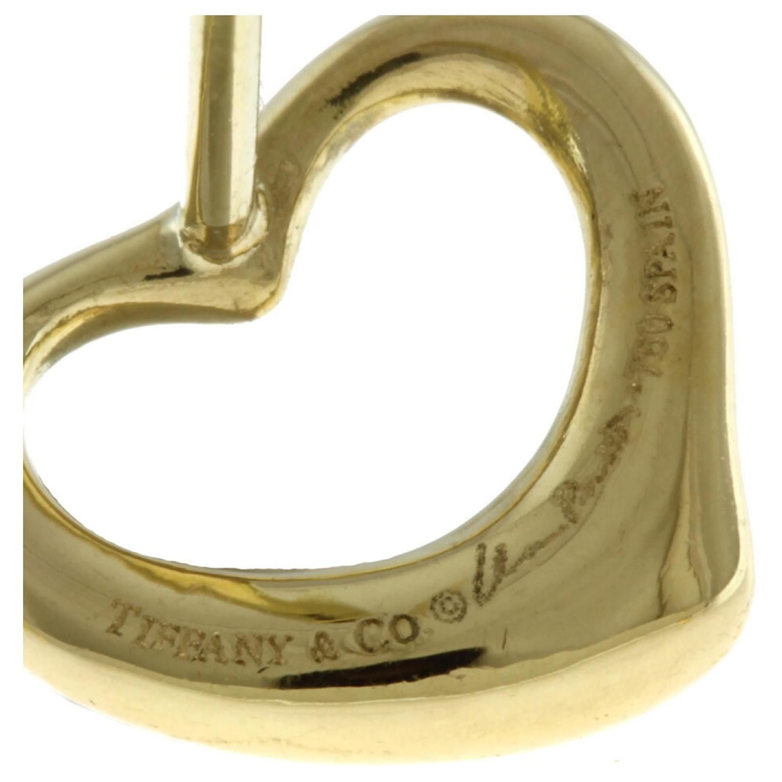 TIFFANY & CO. Open Heart Golden Yellow gold ref.684474 - Joli Closet