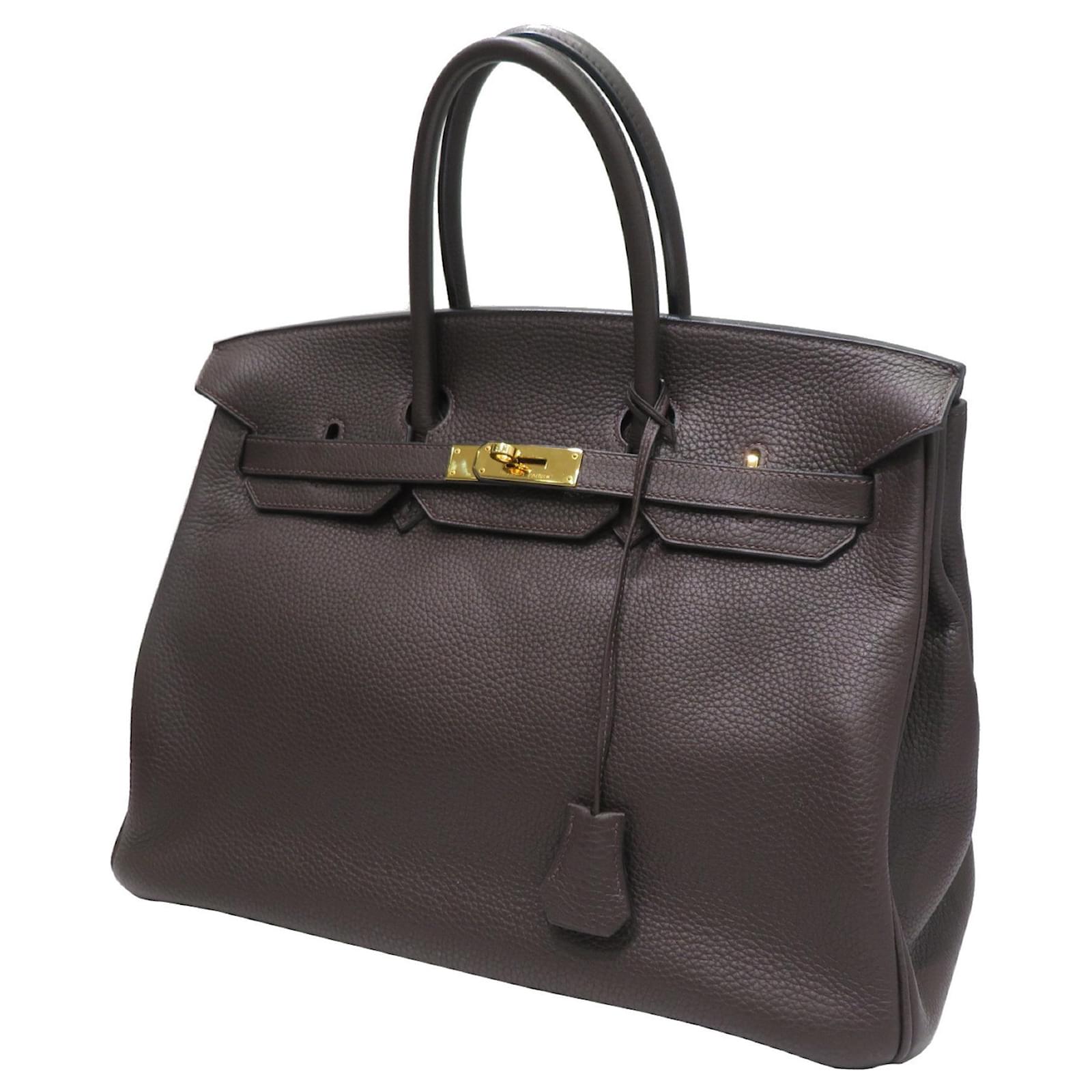 Hermès Birkin 35 Brown Leather ref.685541 - Joli Closet