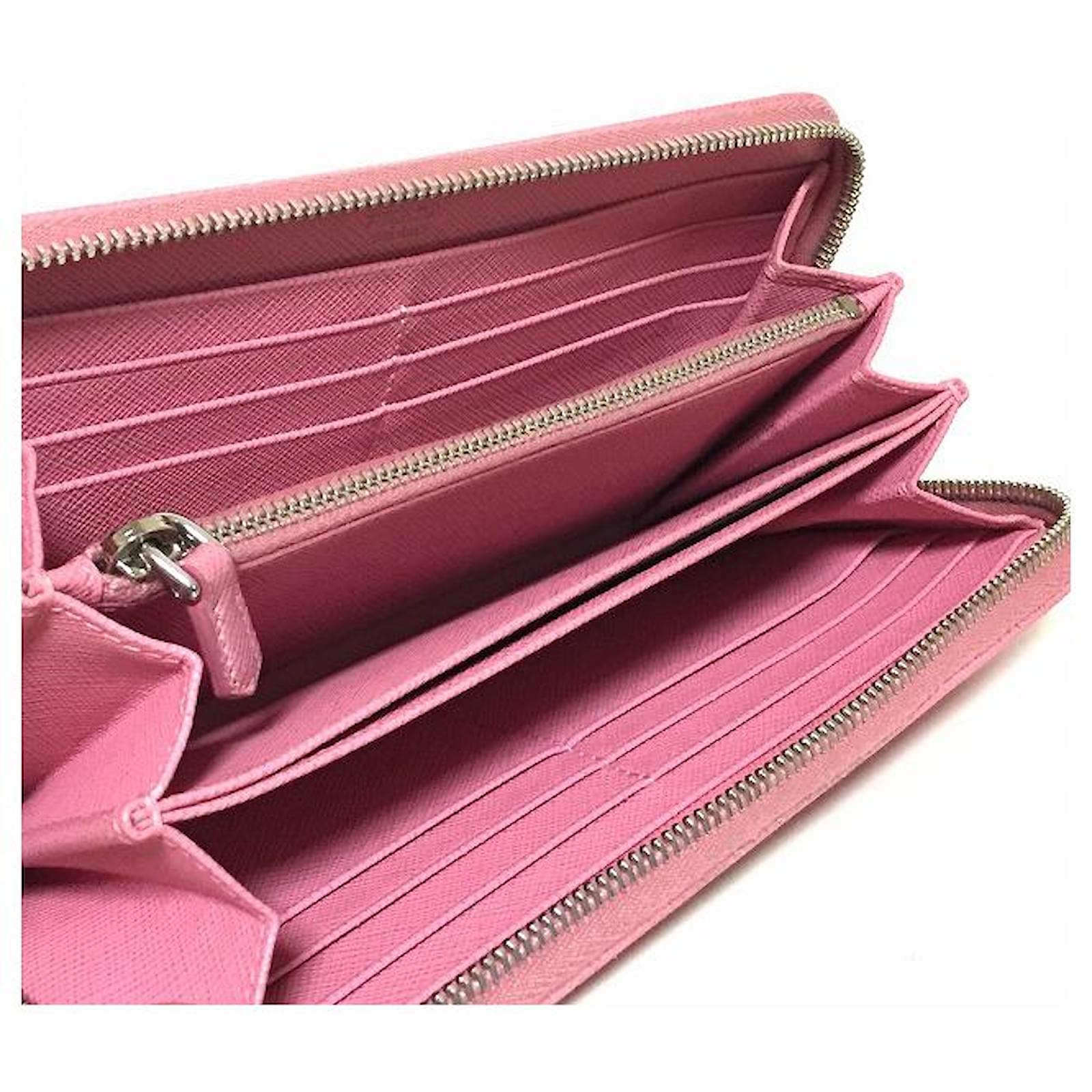 Prada Cuir Rose ref.685563 - Joli Closet