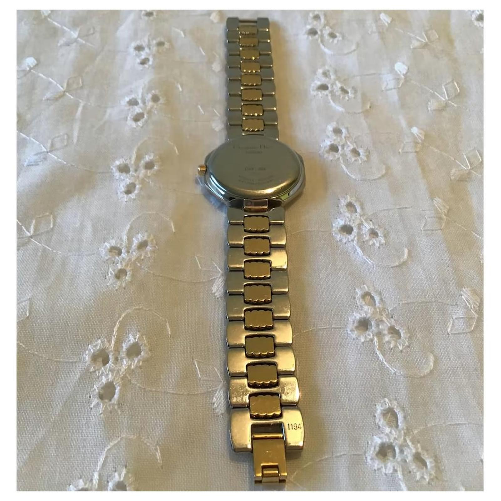 Christian Dior Quartz Wristwatch Multiple colors Gold-plated ref.686643 ...