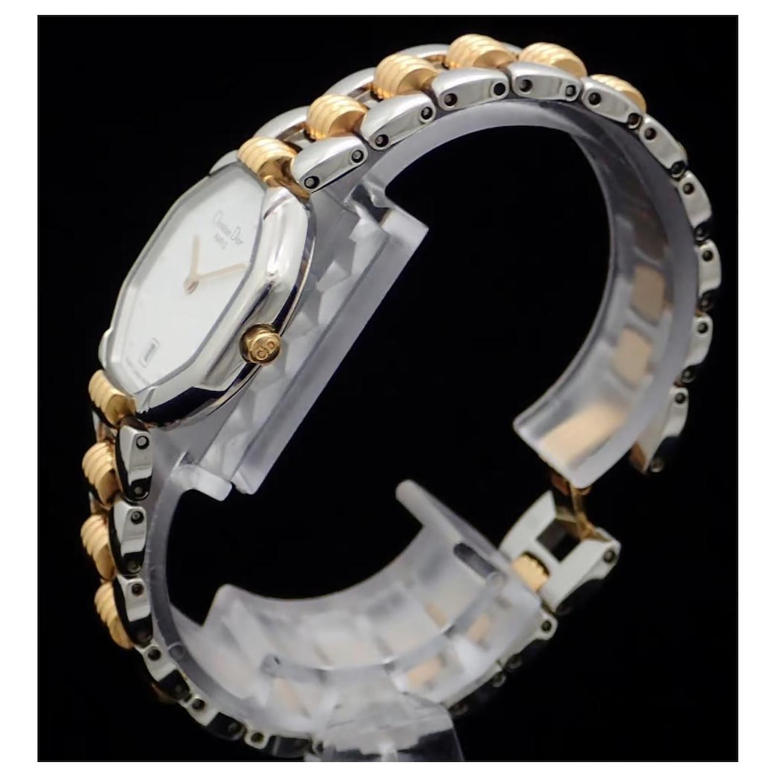 Christian Dior Quartz Wristwatch Multiple colors Gold-plated ref.686643 ...