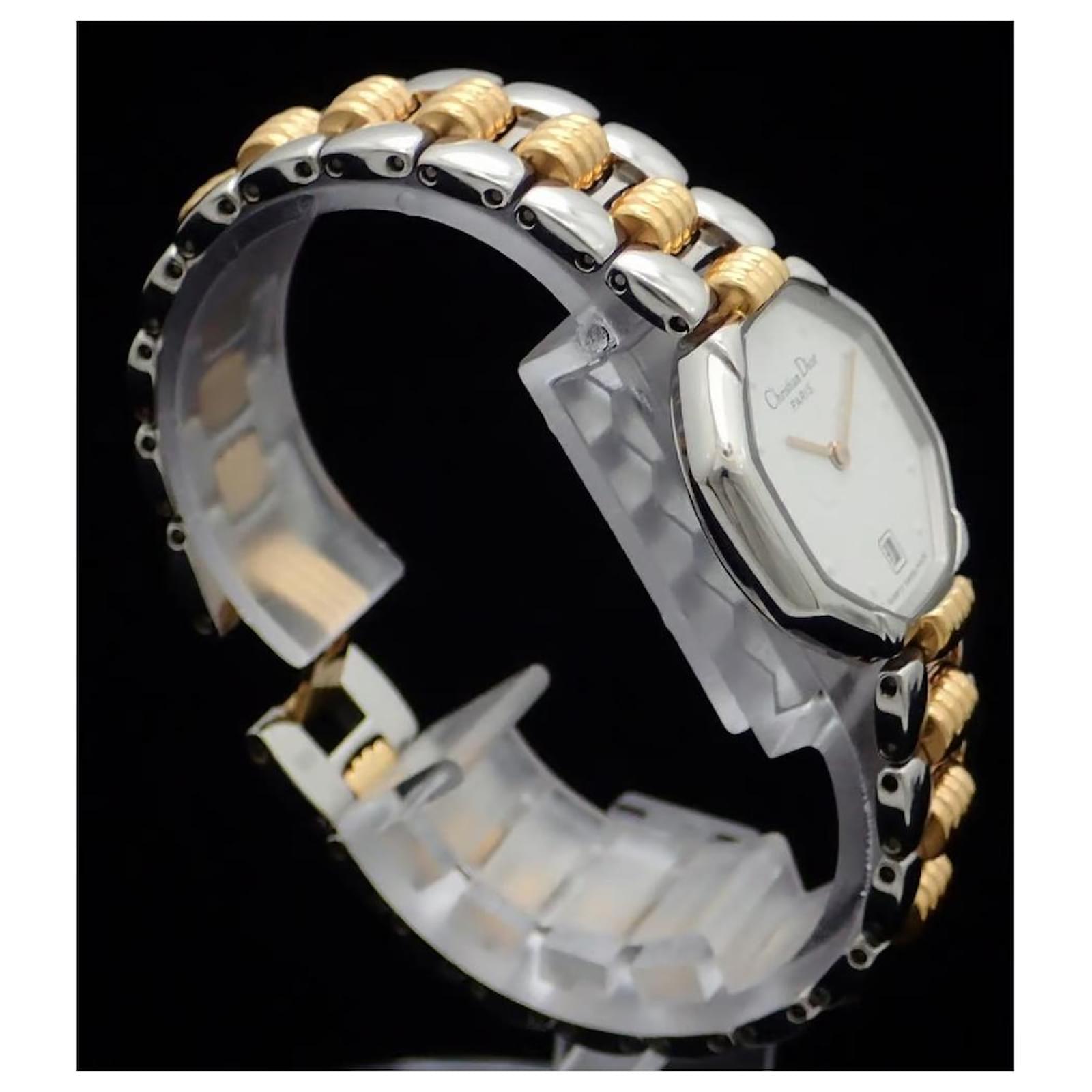 Christian Dior Quartz Wristwatch Multiple colors Gold-plated ref.686643 ...