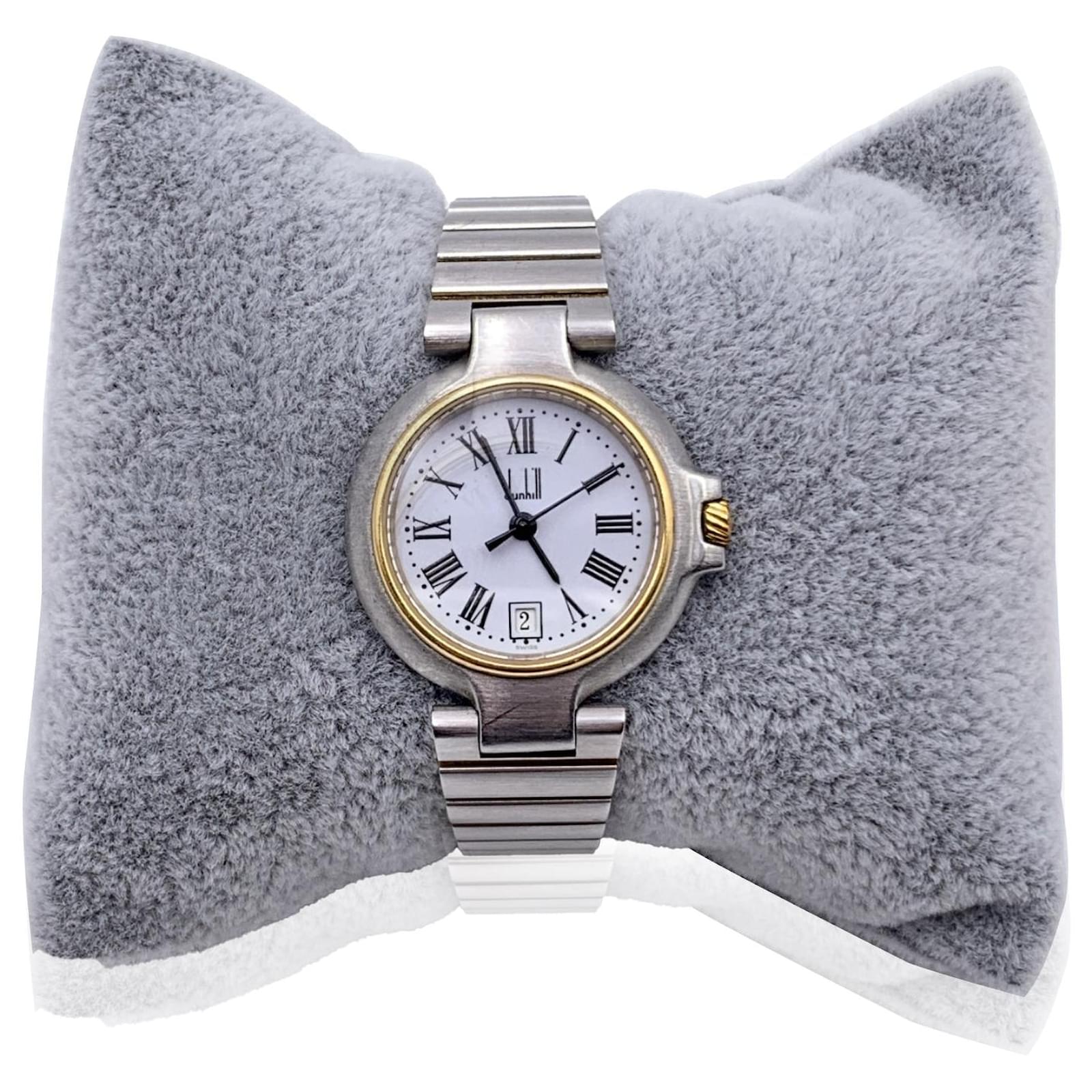 Alfred Dunhill Montre-bracelet Vintage Millenium pour femme en acier ...
