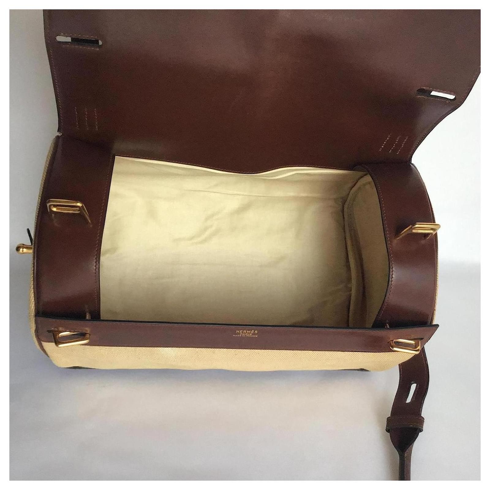 Hermès Hermes bag Brown Leather ref.690555 - Joli Closet