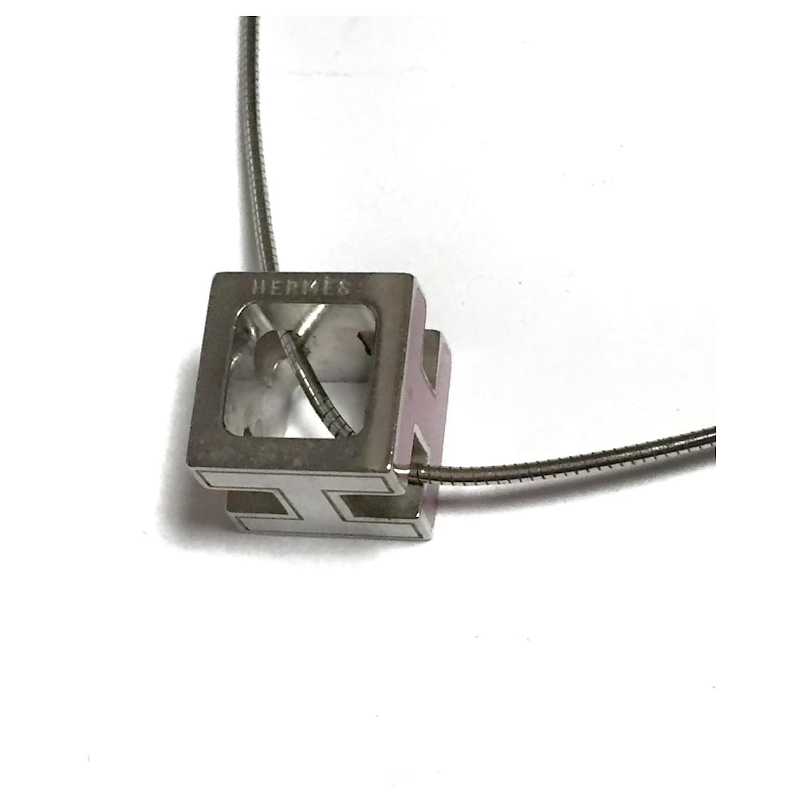 Hermès Cage d'H Silvery Metal ref.691499 - Joli Closet