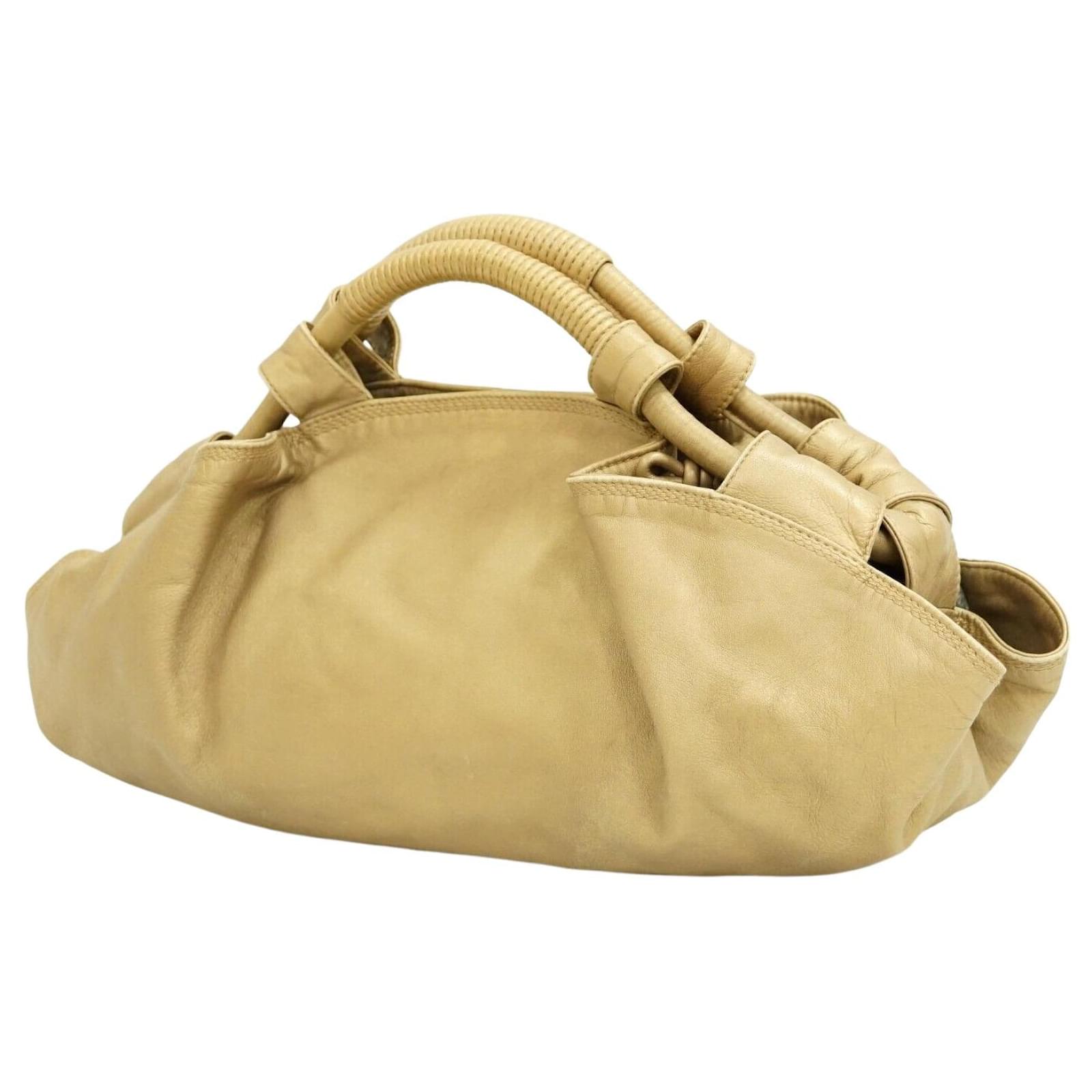 Loewe Nappa Beige Leather ref.692381 - Joli Closet