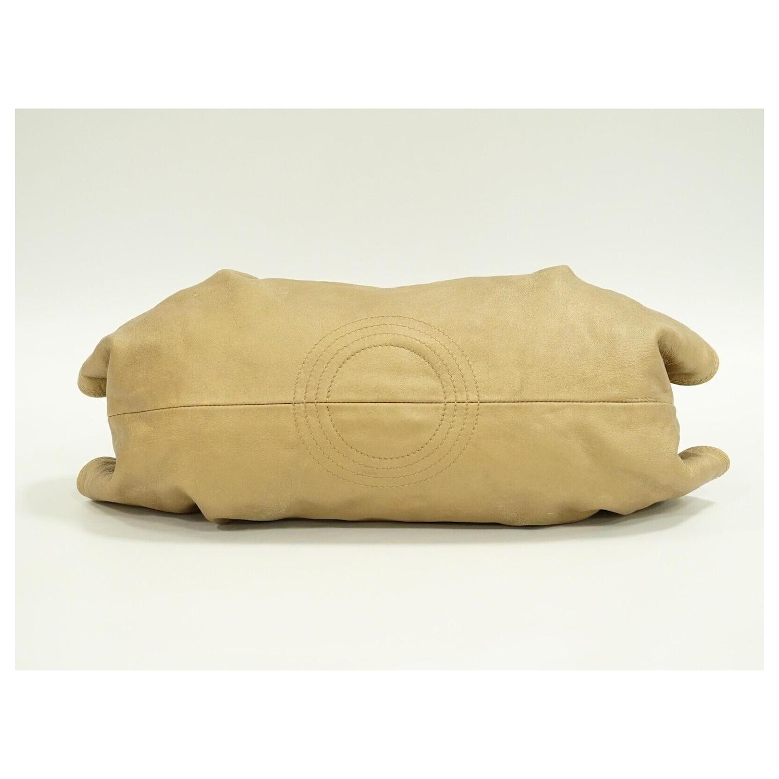 Loewe Nappa Beige Leather ref.692381 - Joli Closet