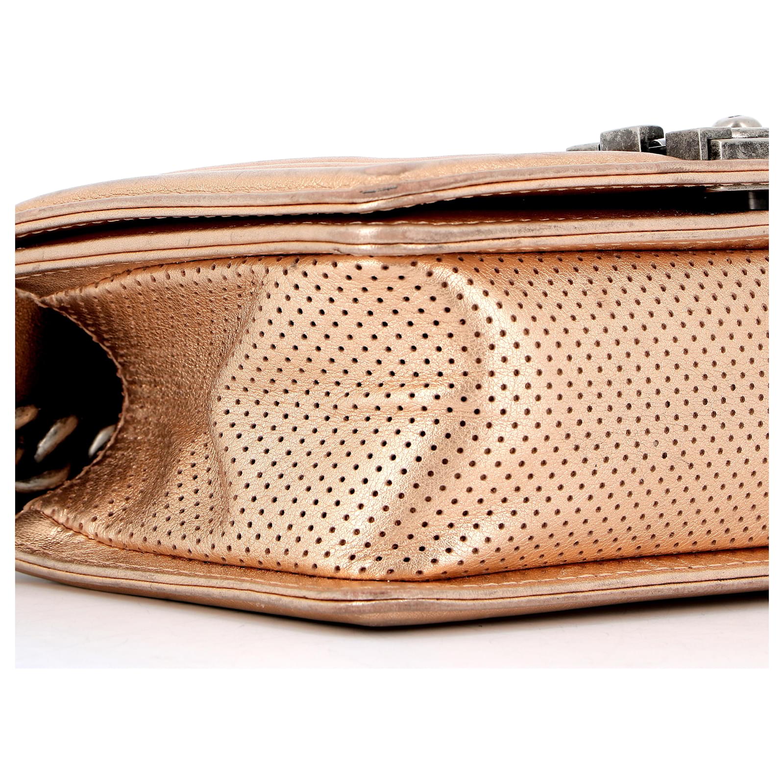 Chanel Boy Flesh Leather ref.692419 - Joli Closet