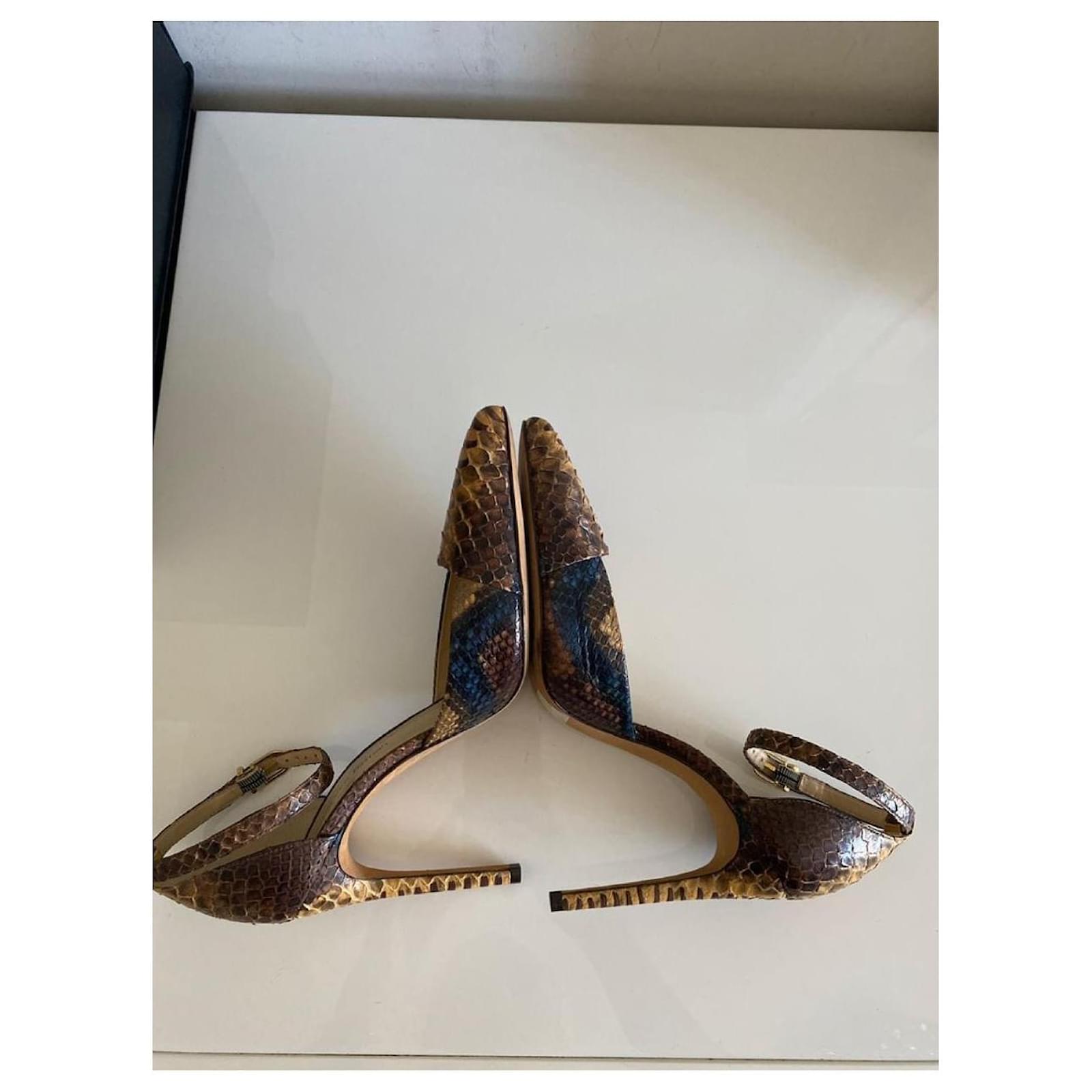 Alexandre Birman Heels Multiple colors Python ref.692529 - Joli Closet
