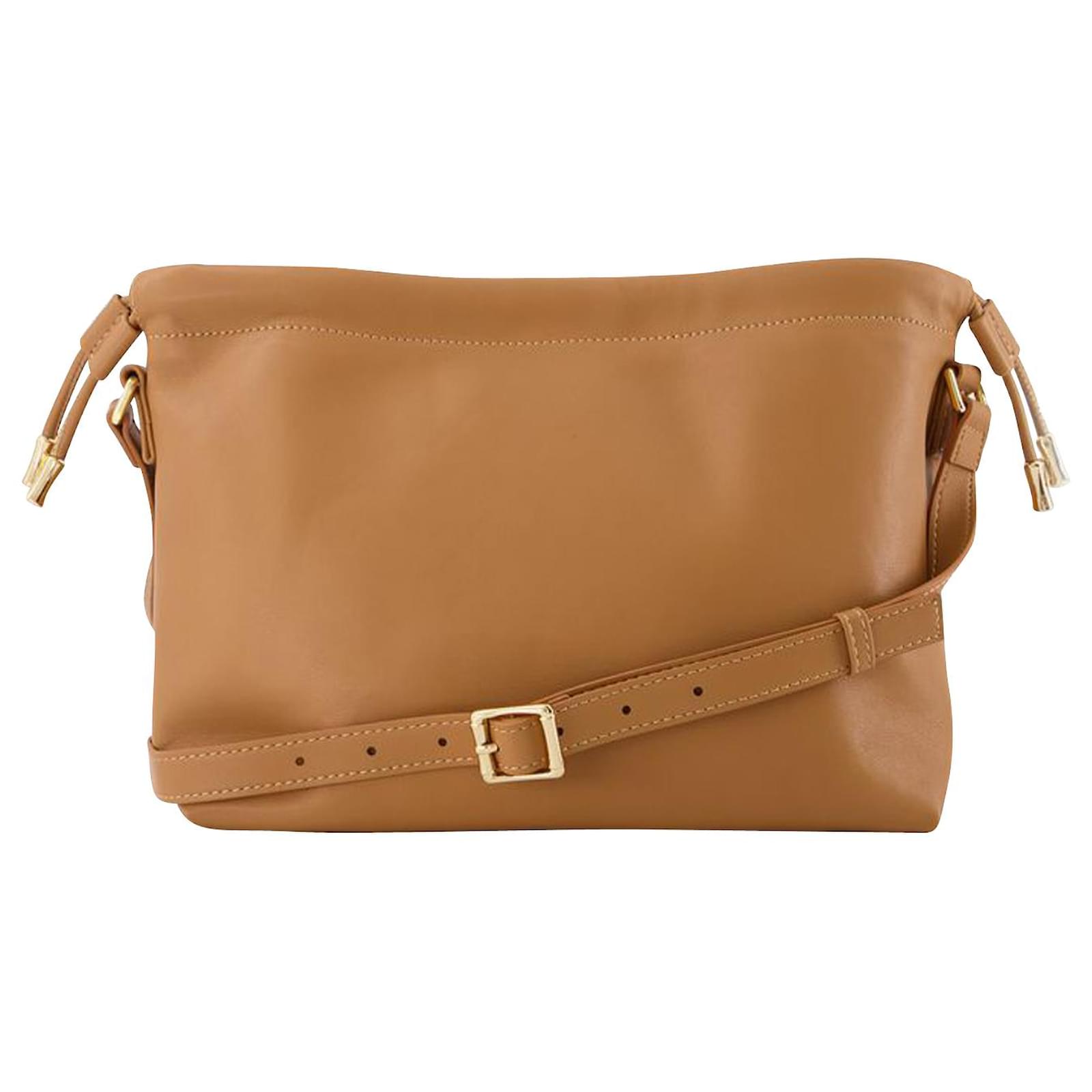 Apc Mini sac besace Ninon - A.P.C. - Caramel - Synthétique Marron ref.693056 - Joli Closet