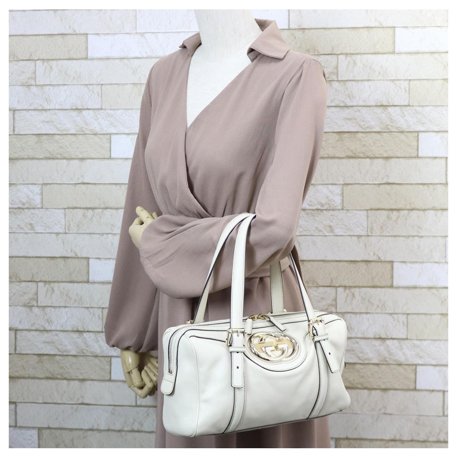 gucci Cuir Blanc ref.694418 - Joli Closet