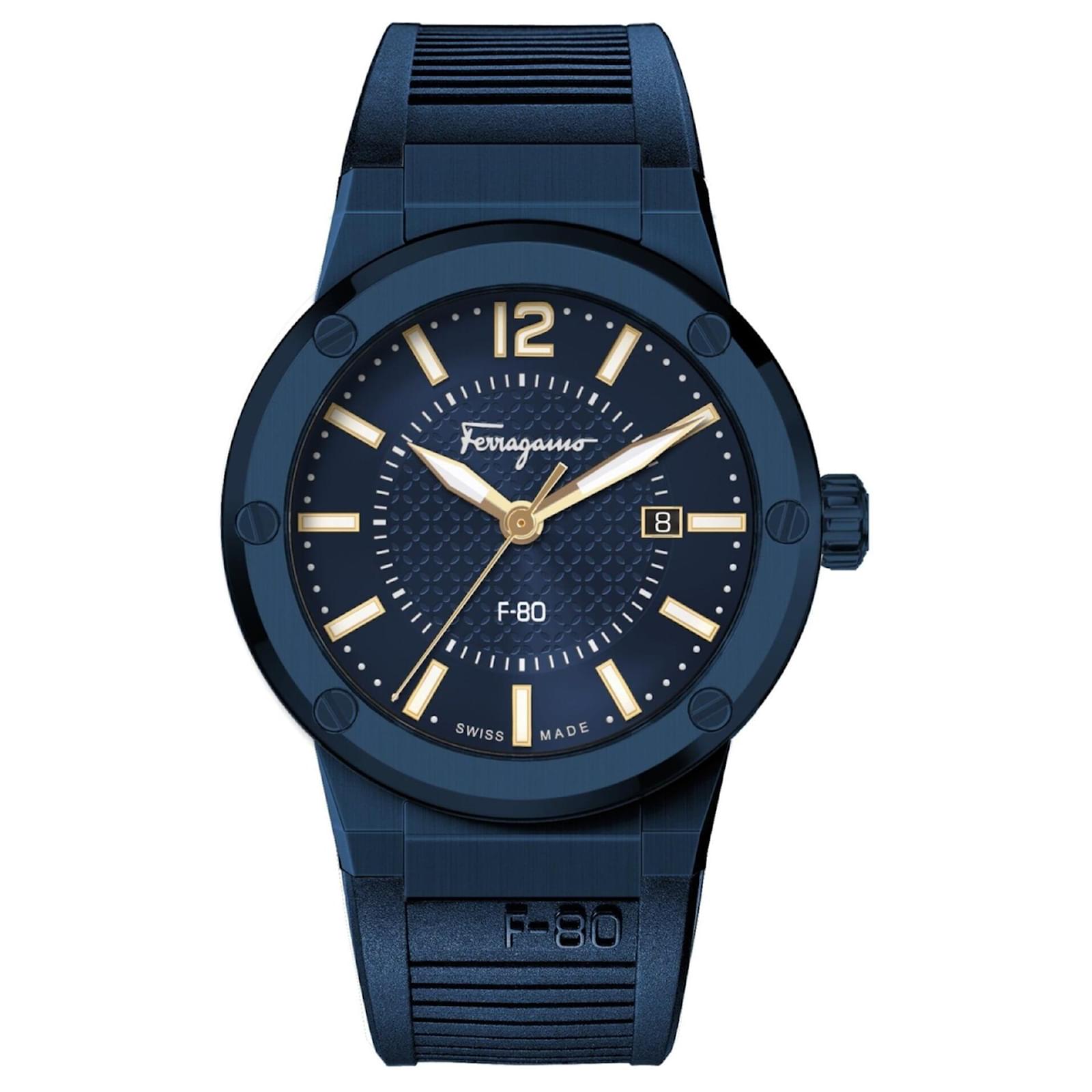 Salvatore Ferragamo F-80 watch Blue ref.694745 - Joli Closet