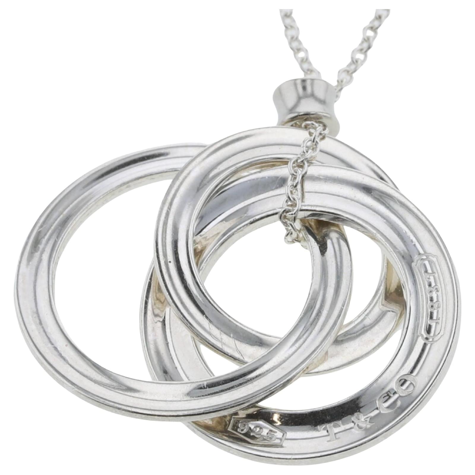 Tiffany & Co. Interlocking Circles Silvery Silver ref.695169 - Joli Closet