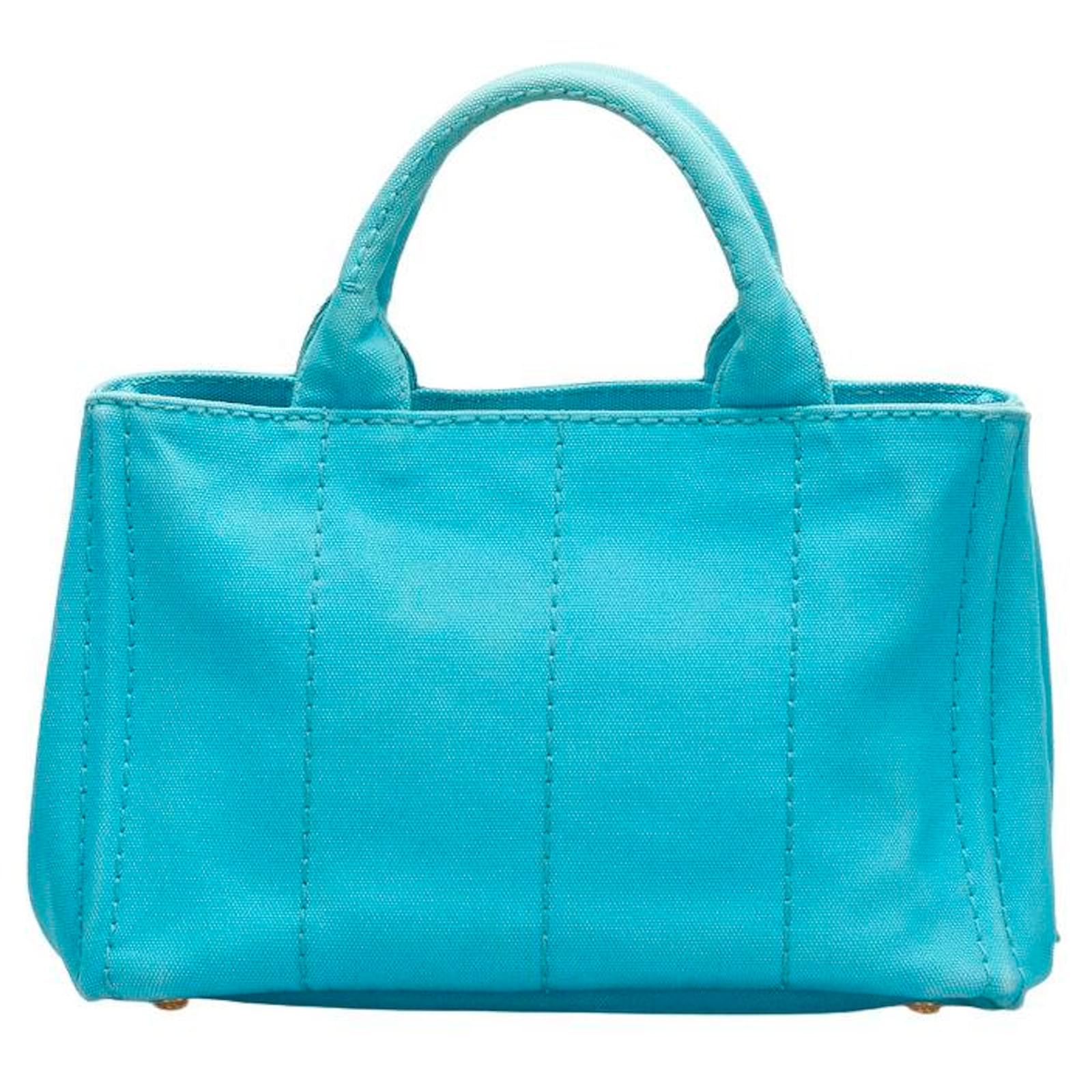 Prada Canapa Blue Cloth ref.695344 - Joli Closet