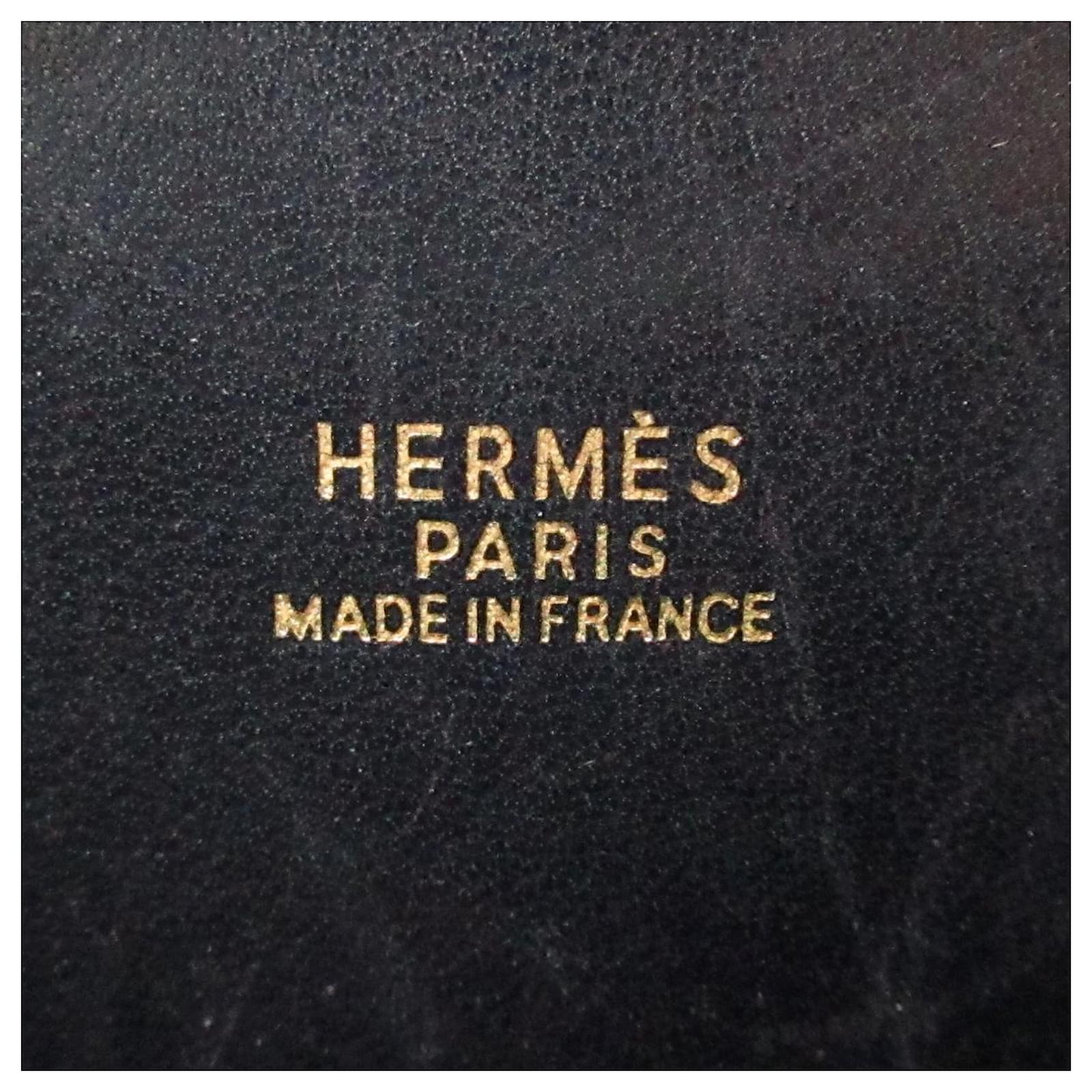 Hermès Hermes Bolide Veau façon poulain Noir ref.696399 - Joli Closet