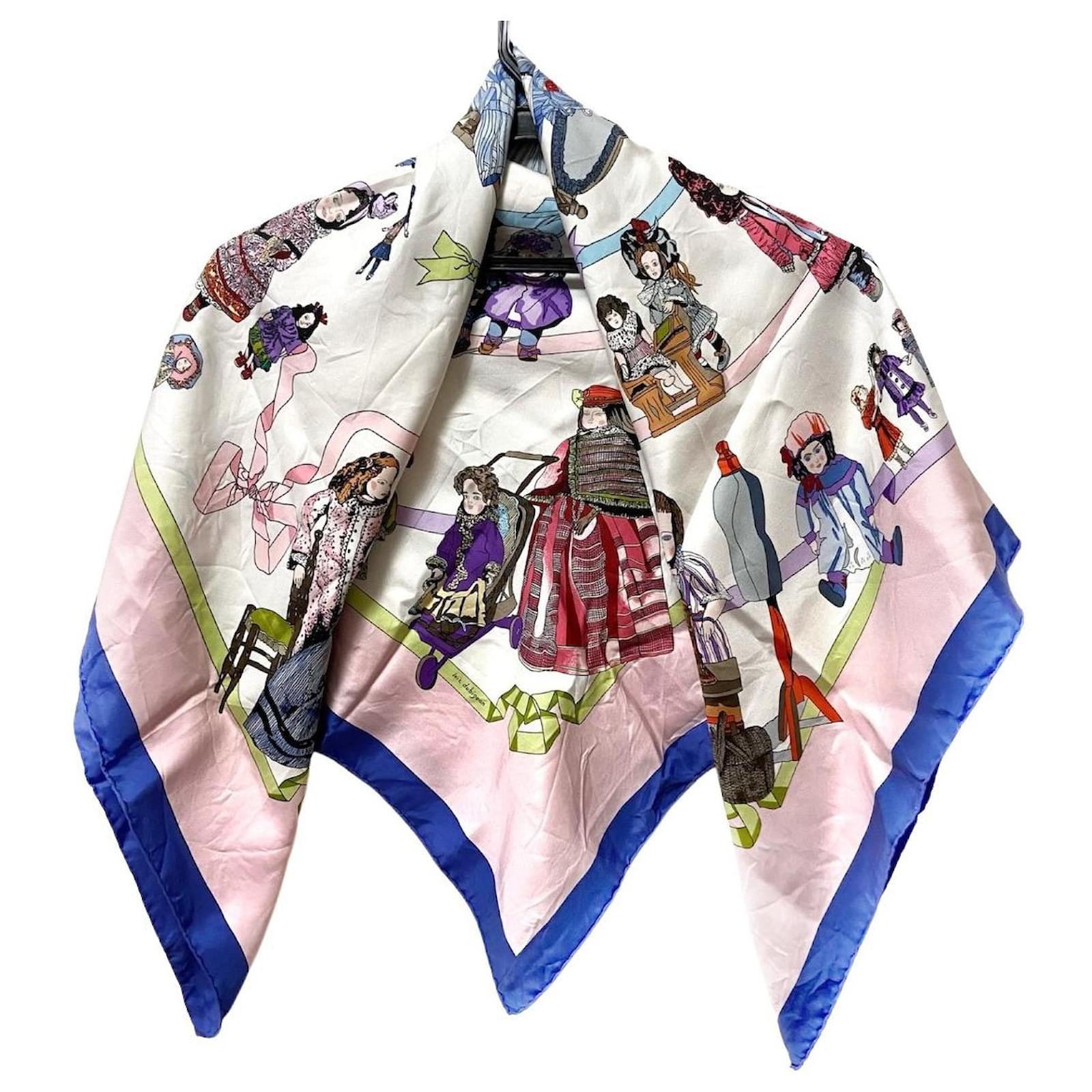 Hermès HERMES CARRE 90 Multiple colors Silk ref.697327 - Joli Closet