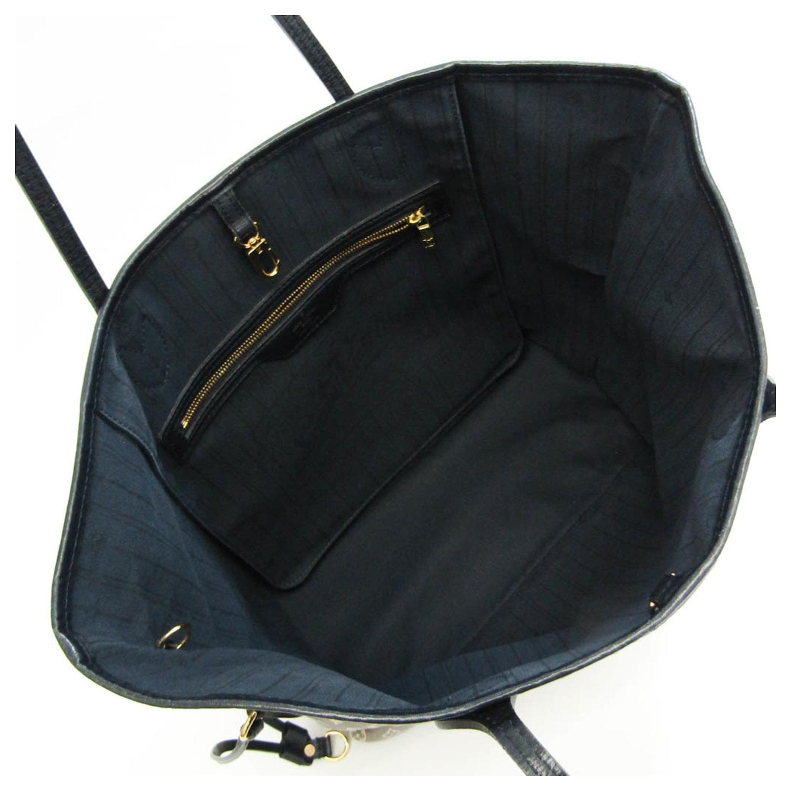 Louis Vuitton Neverfull MM Black Cloth ref.697920 - Joli Closet