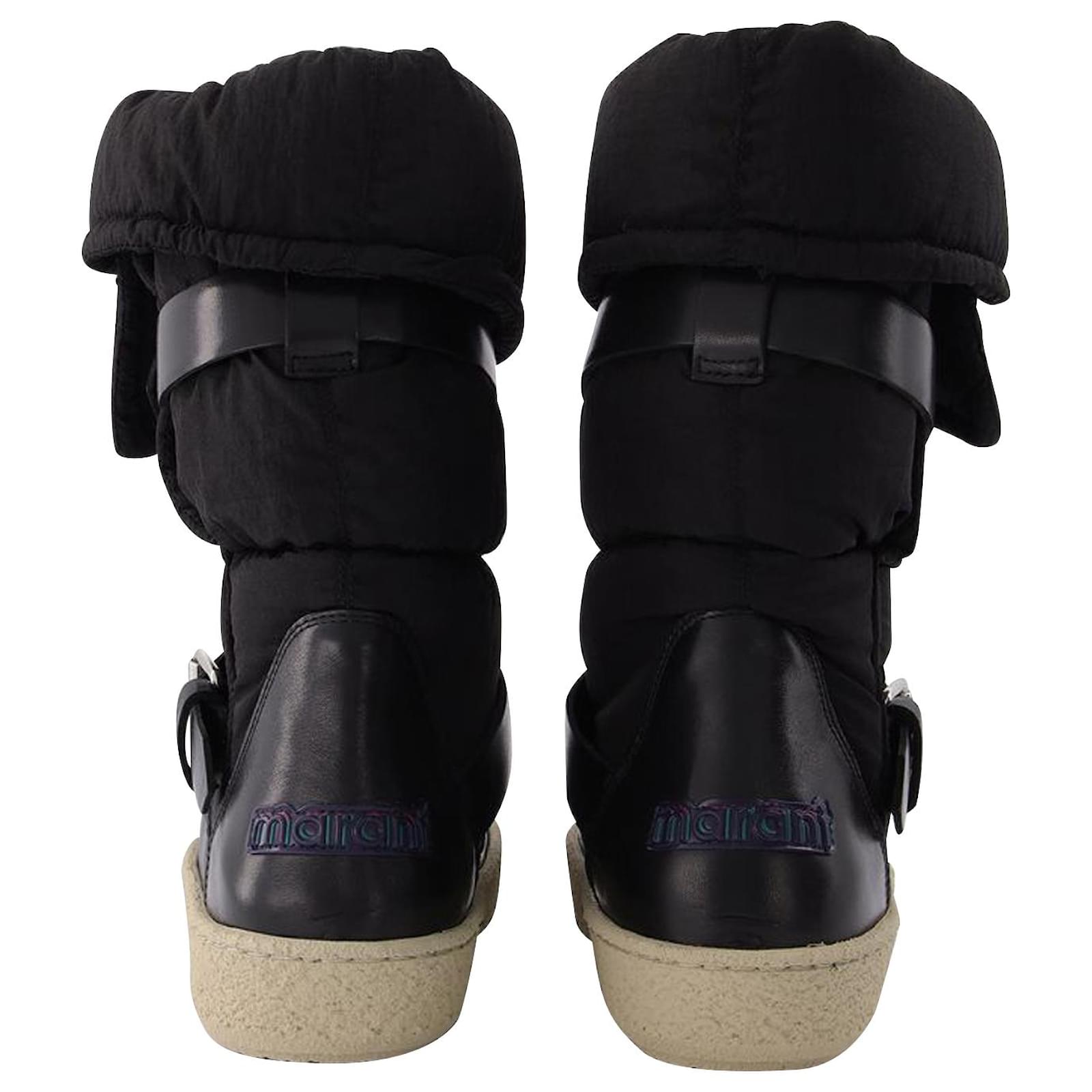 Isabel Marant Zenora Boots in Nylon Multicolor Multiple colors ref ...