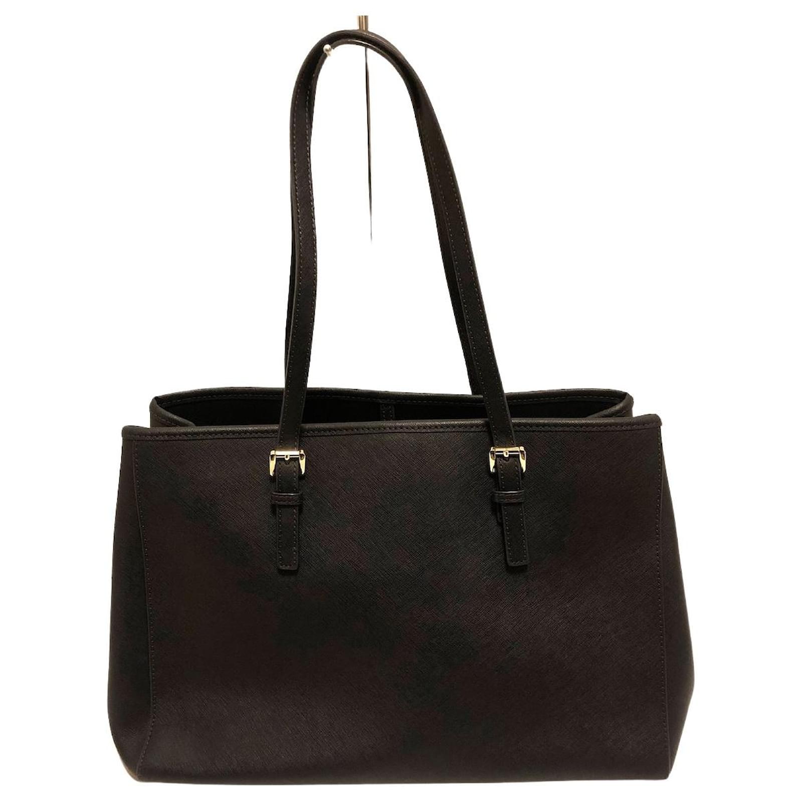 Michael Kors Jet Set Navy blue Leather ref.699759 - Joli Closet