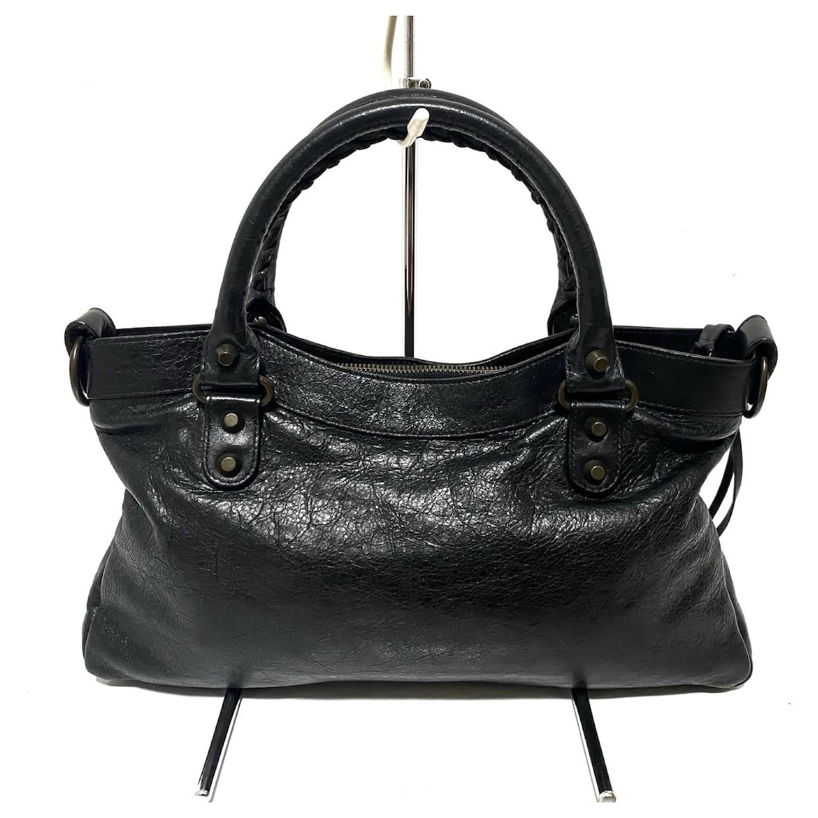 Balenciaga The first Black Leather ref.JC699913 (Sold) - Joli Closet