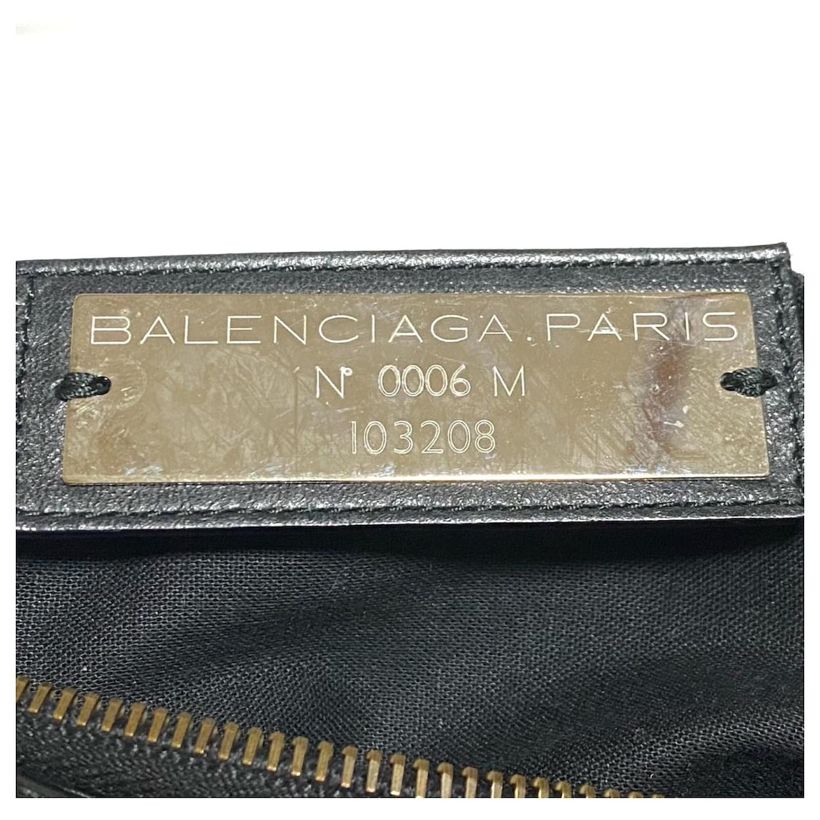 Balenciaga The first Black Leather ref.JC699913 (Sold) - Joli Closet