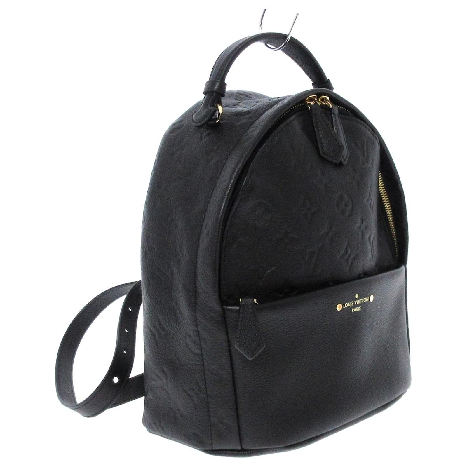 Louis Vuitton Sorbonne Black Leather ref.700091 - Joli Closet