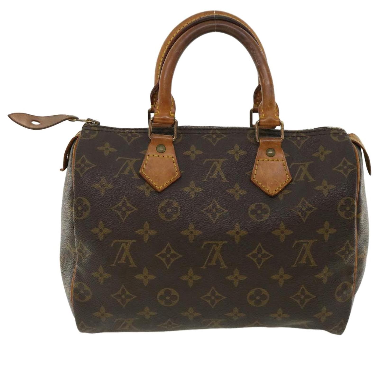 Speedy Louis Vuitton schnell 25 Braun Leinwand ref.701087 - Joli Closet