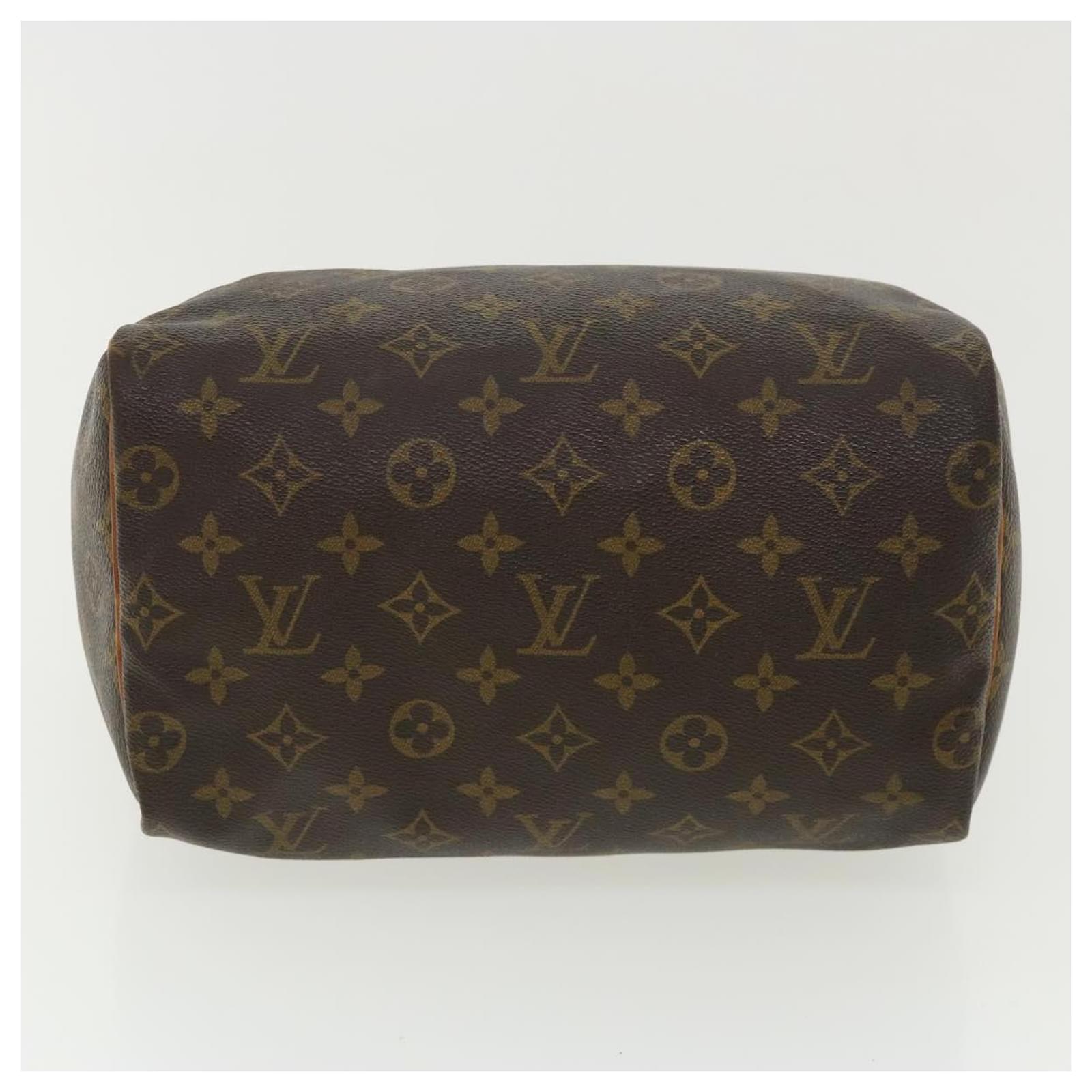 Speedy Louis Vuitton schnell 25 Braun Leinwand ref.701087 - Joli Closet