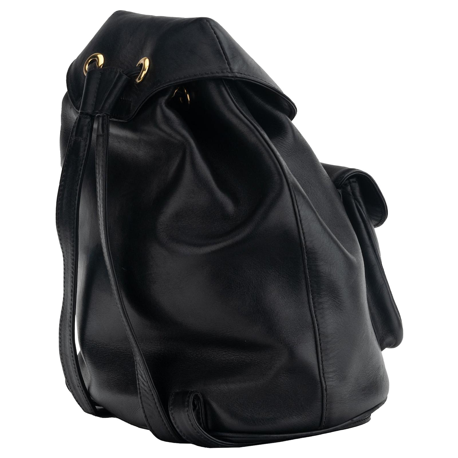 Christian Dior Lady Dior Mini Backpack Black Leather ref.703817 - Joli ...