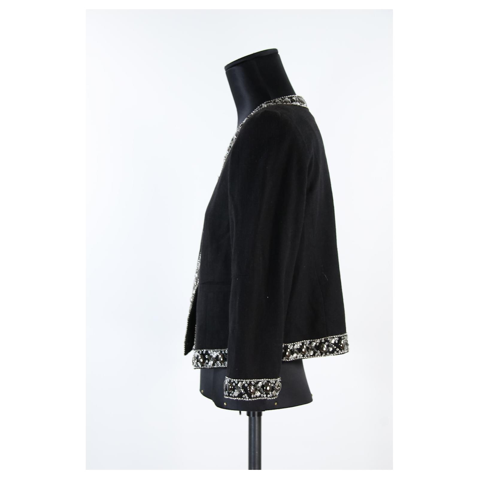 Maje jacket 36 Black Cotton ref.705498 - Joli Closet