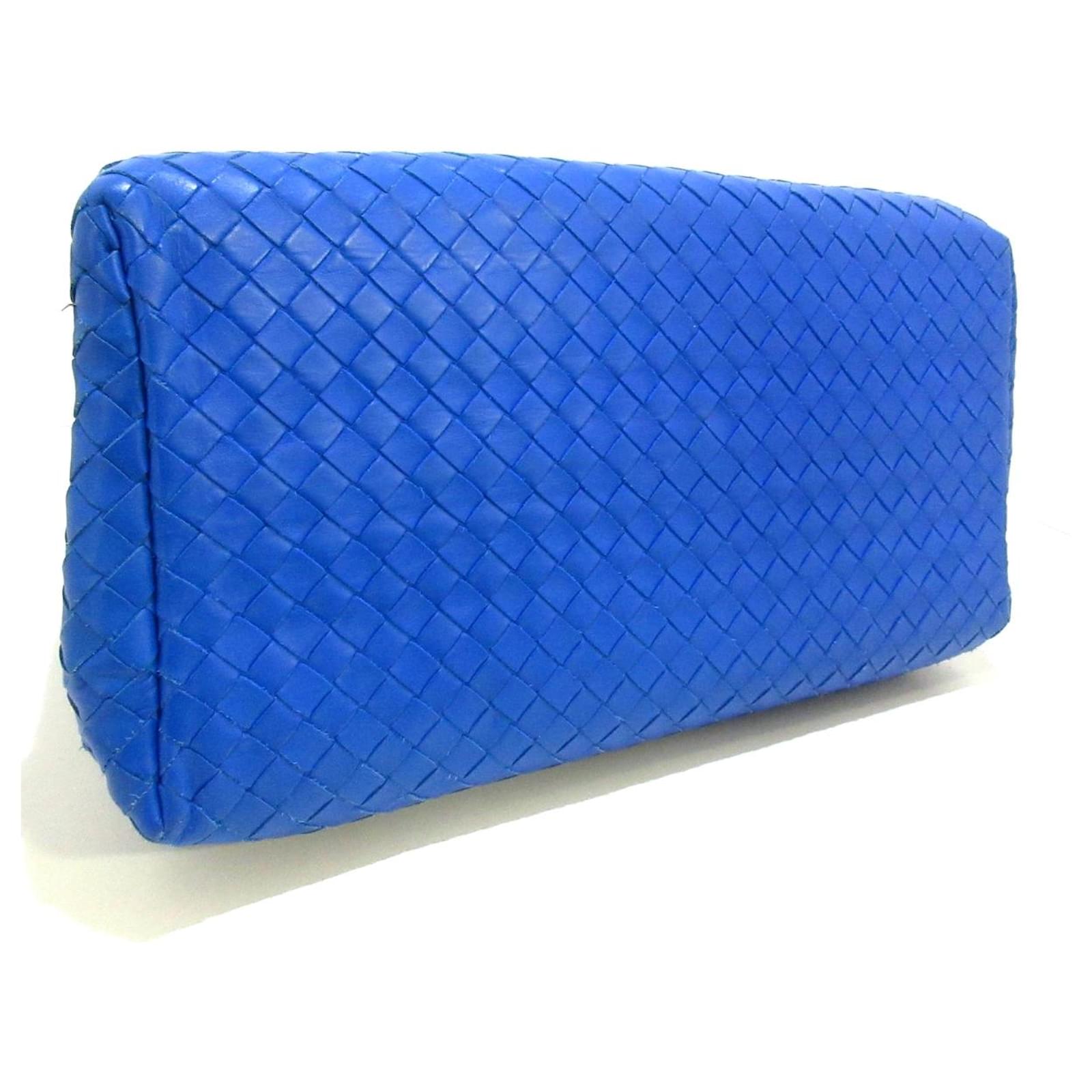 Bottega Veneta Roma Blue Leather ref.708229 - Joli Closet