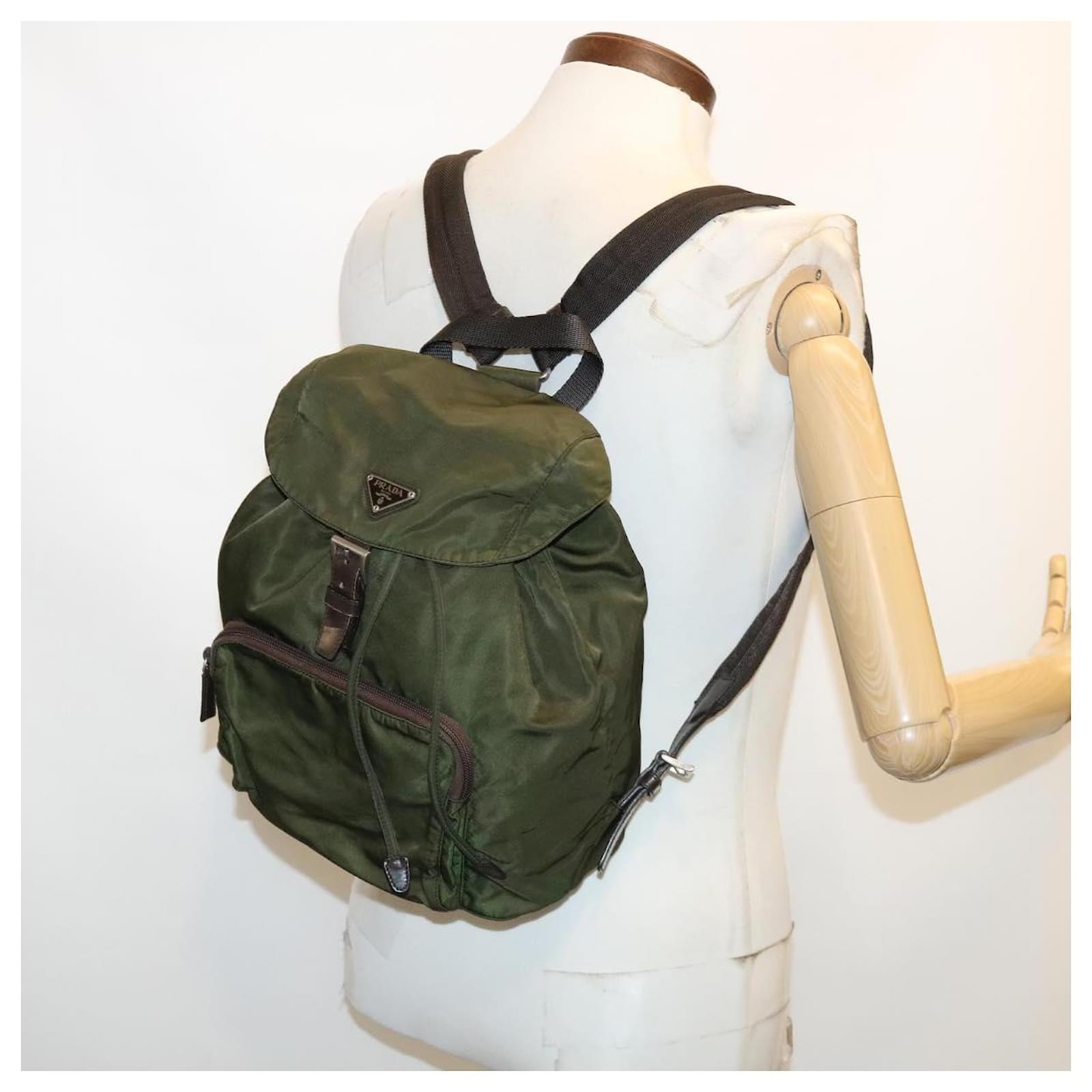 Prada Khaki Synthetic ref.712726 - Joli Closet