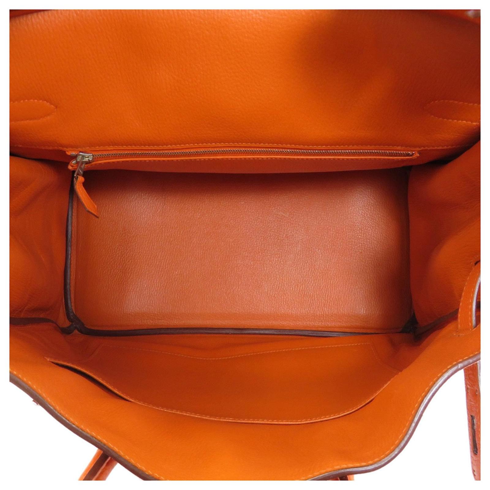 Hermès Birkin Orange Leather ref.JC714898 (Sold) - Joli Closet