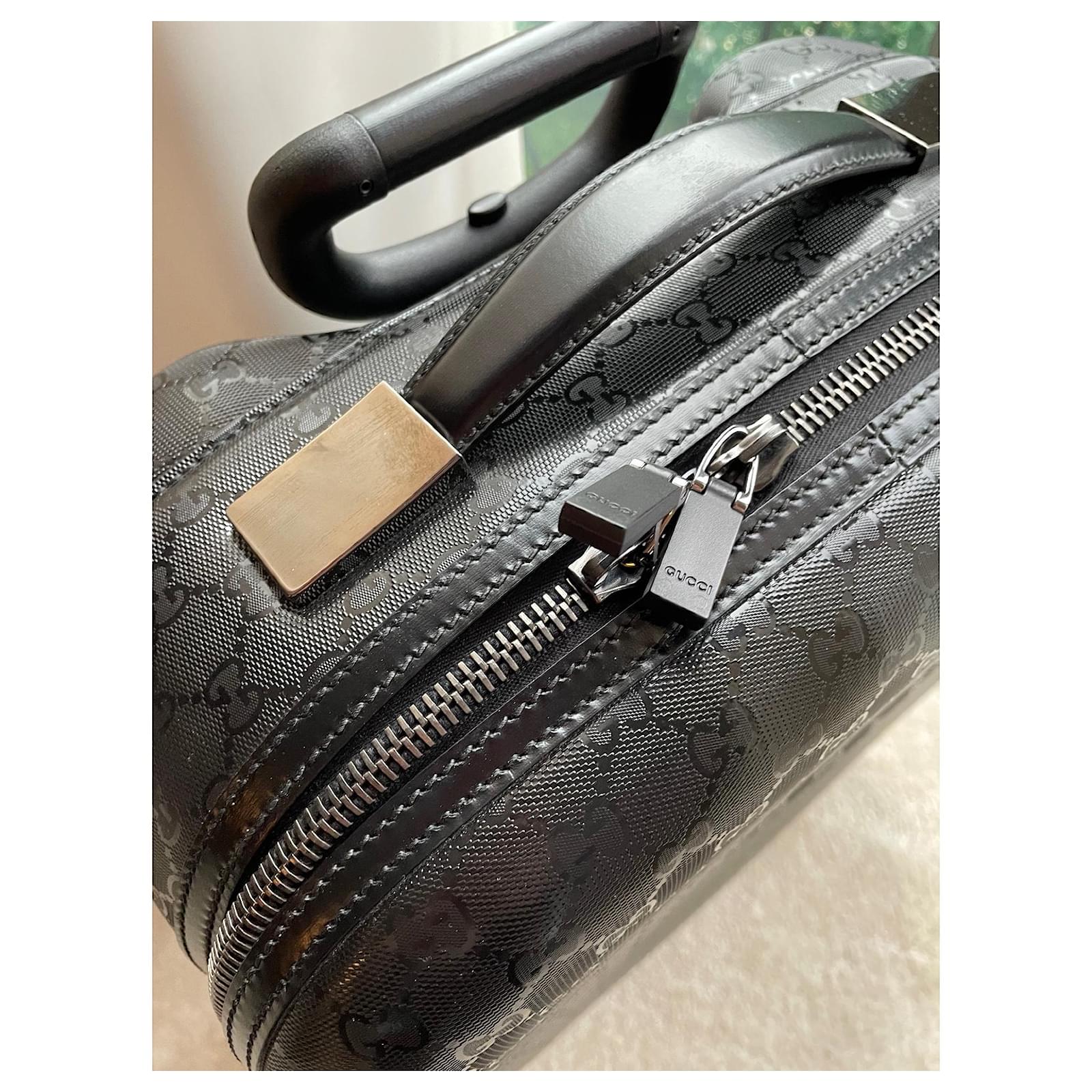 Gucci Travel bag Dark grey Plastic ref.715289 - Joli Closet